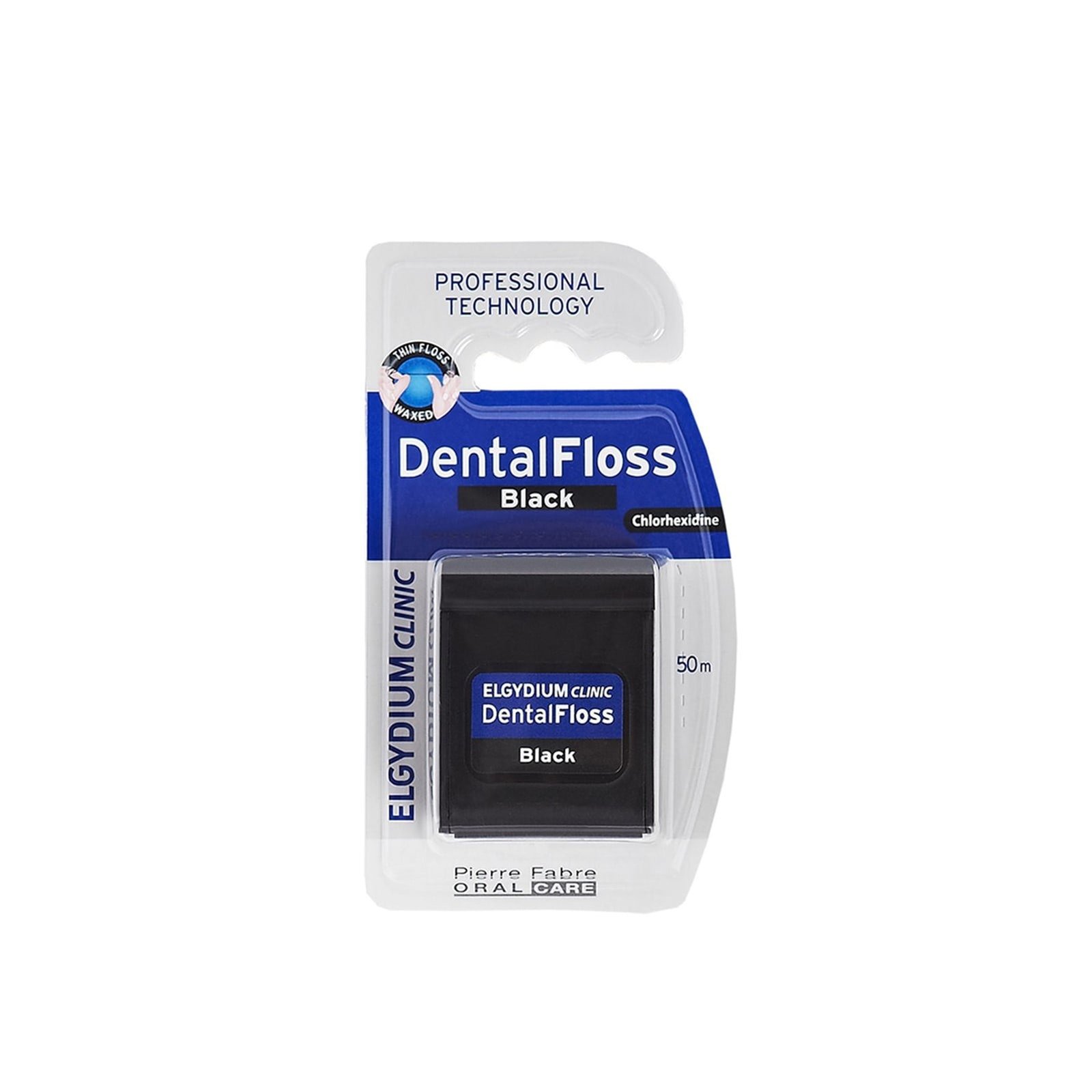 Elgydium Clinic Dental Floss Black 50m Albania