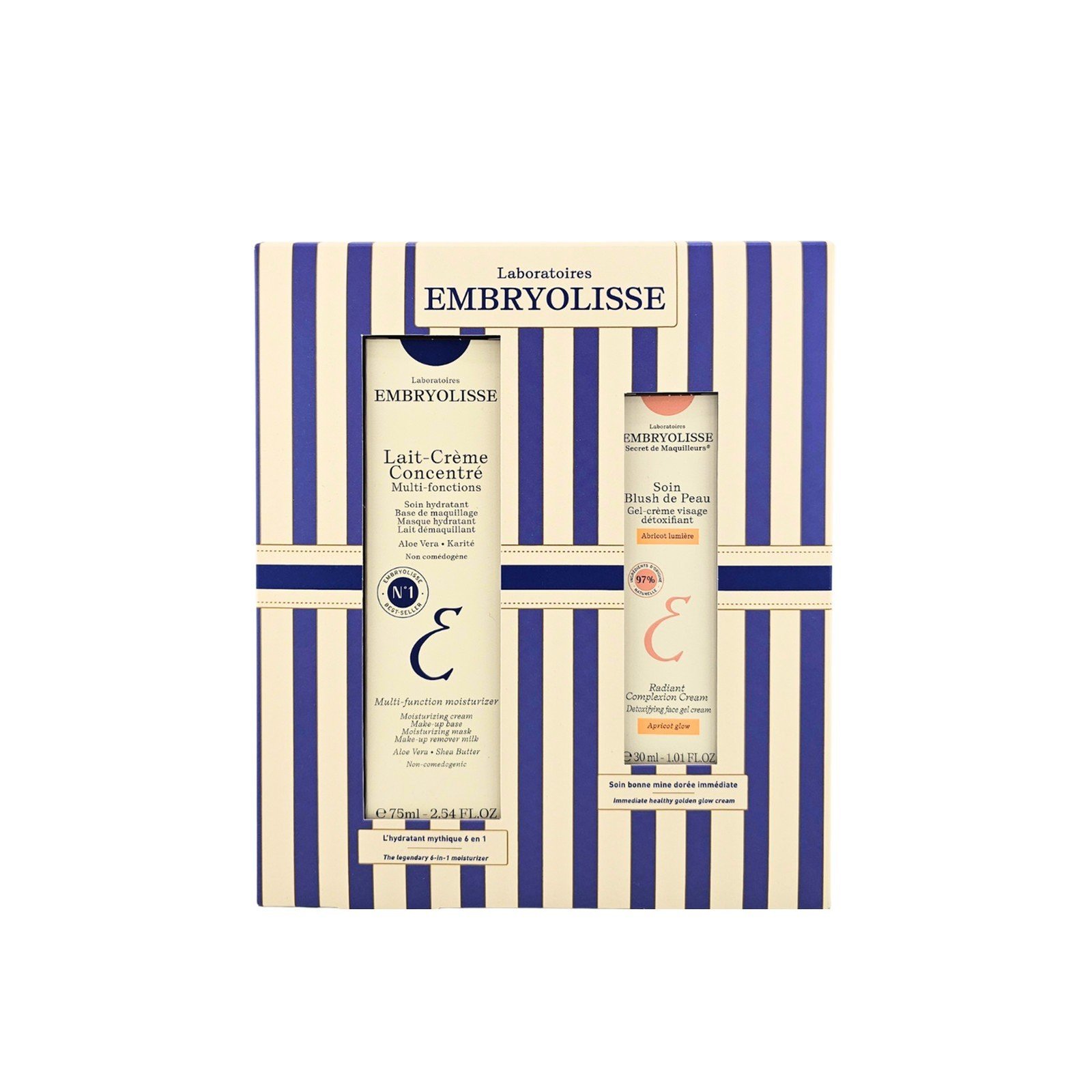 Embryolisse Lait-Crème Concentré + Radiant Complexion Cream Apricot ...