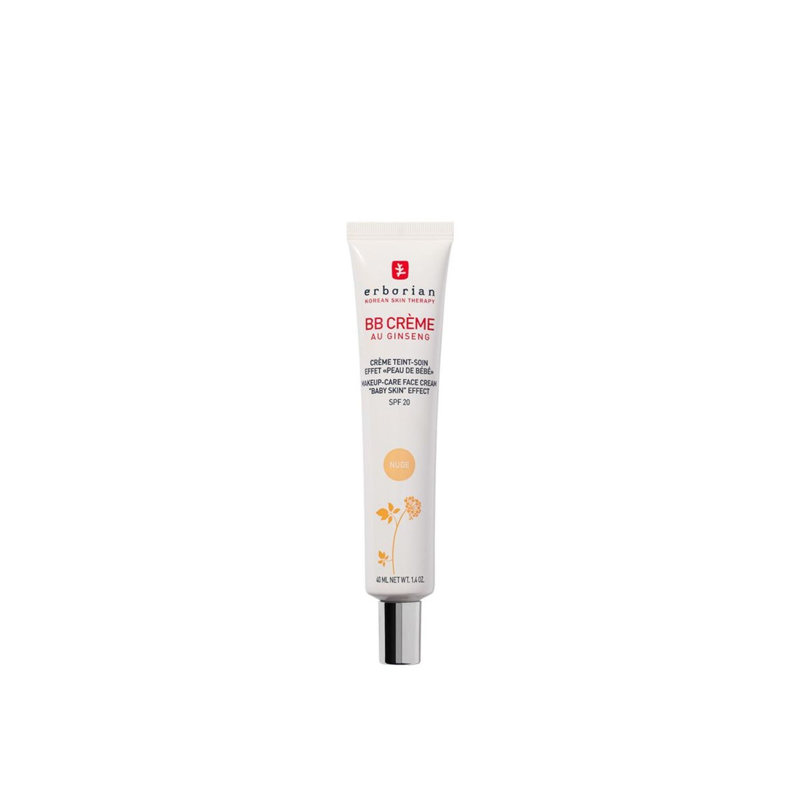 Erborian Bb Crème Au Ginseng Spf20 Nude 40ml Australia