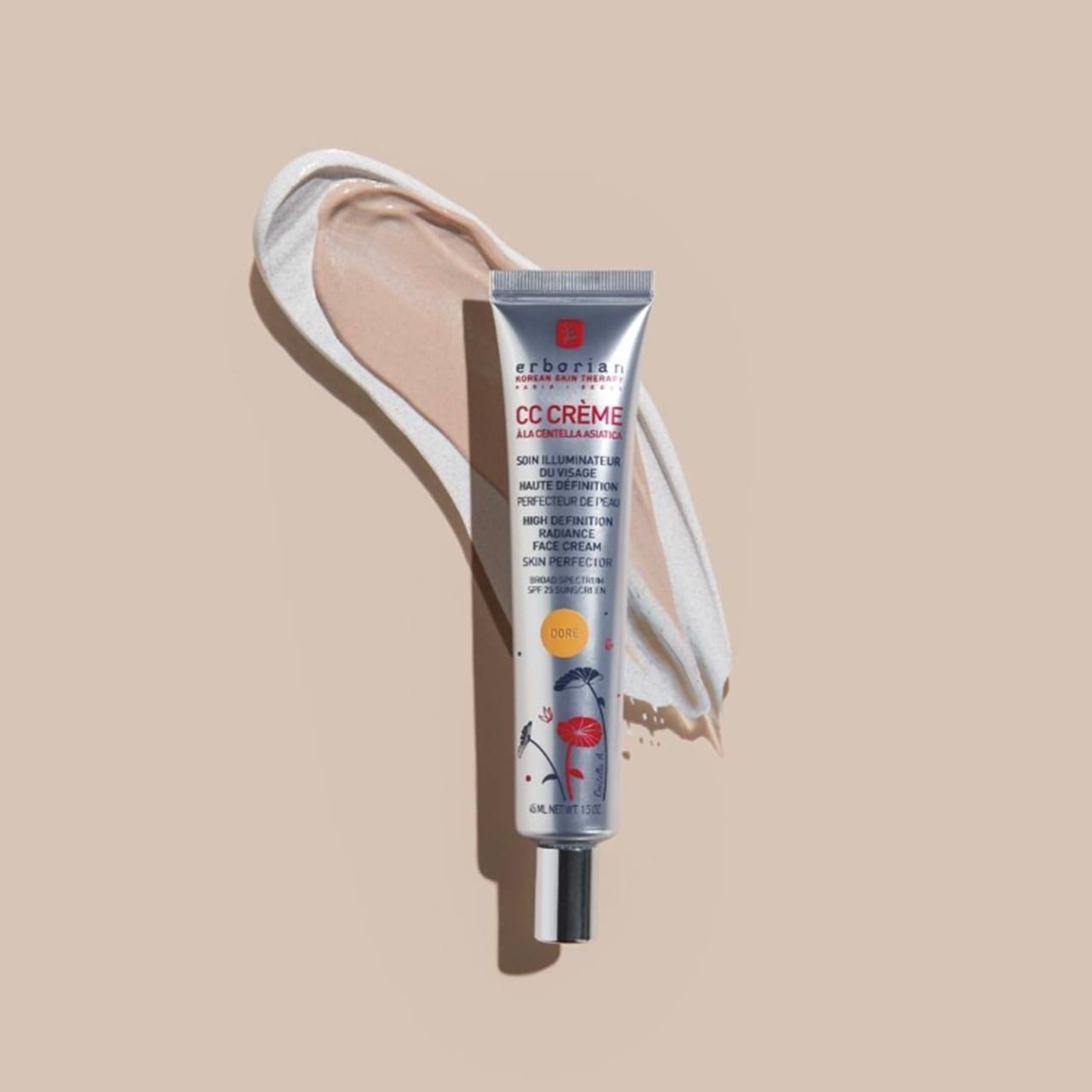 Erborian CC Crème High Definition Radiance Cream SPF25 Doré 45ml (1 ...