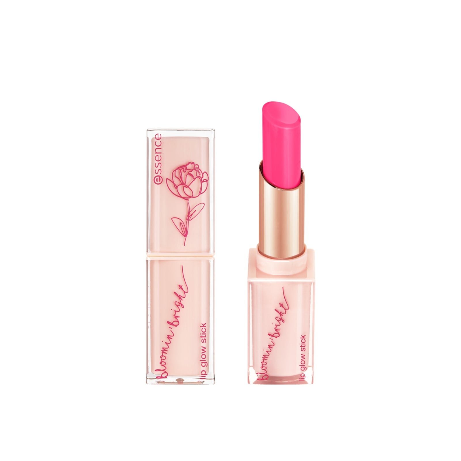 essence Bloomin' Bright Lip Glow Stick 01 Smilin' Bright 2.6g Brunei