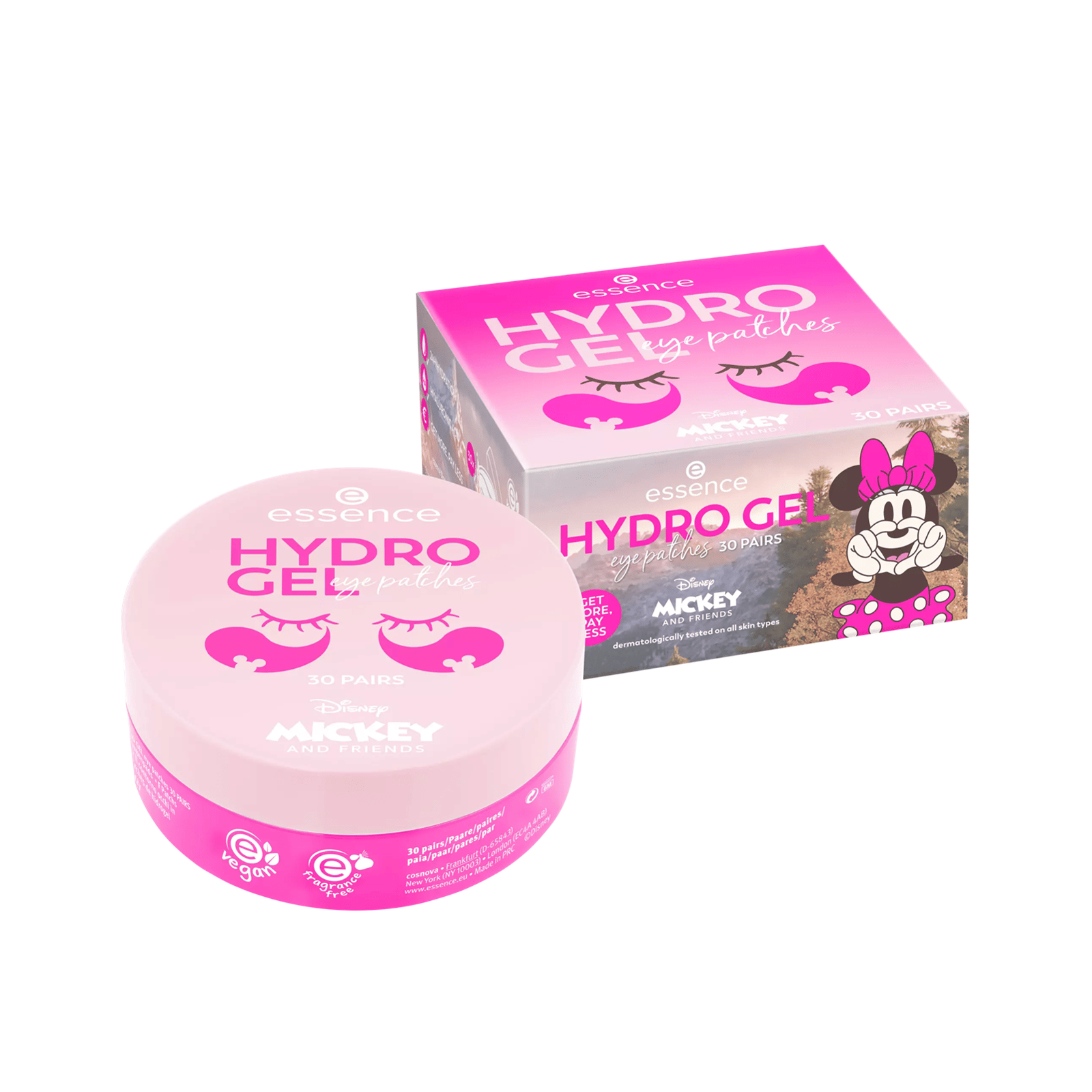 essence Disney Mickey and Friends Hydro Gel Eye Patches x30 Maldives