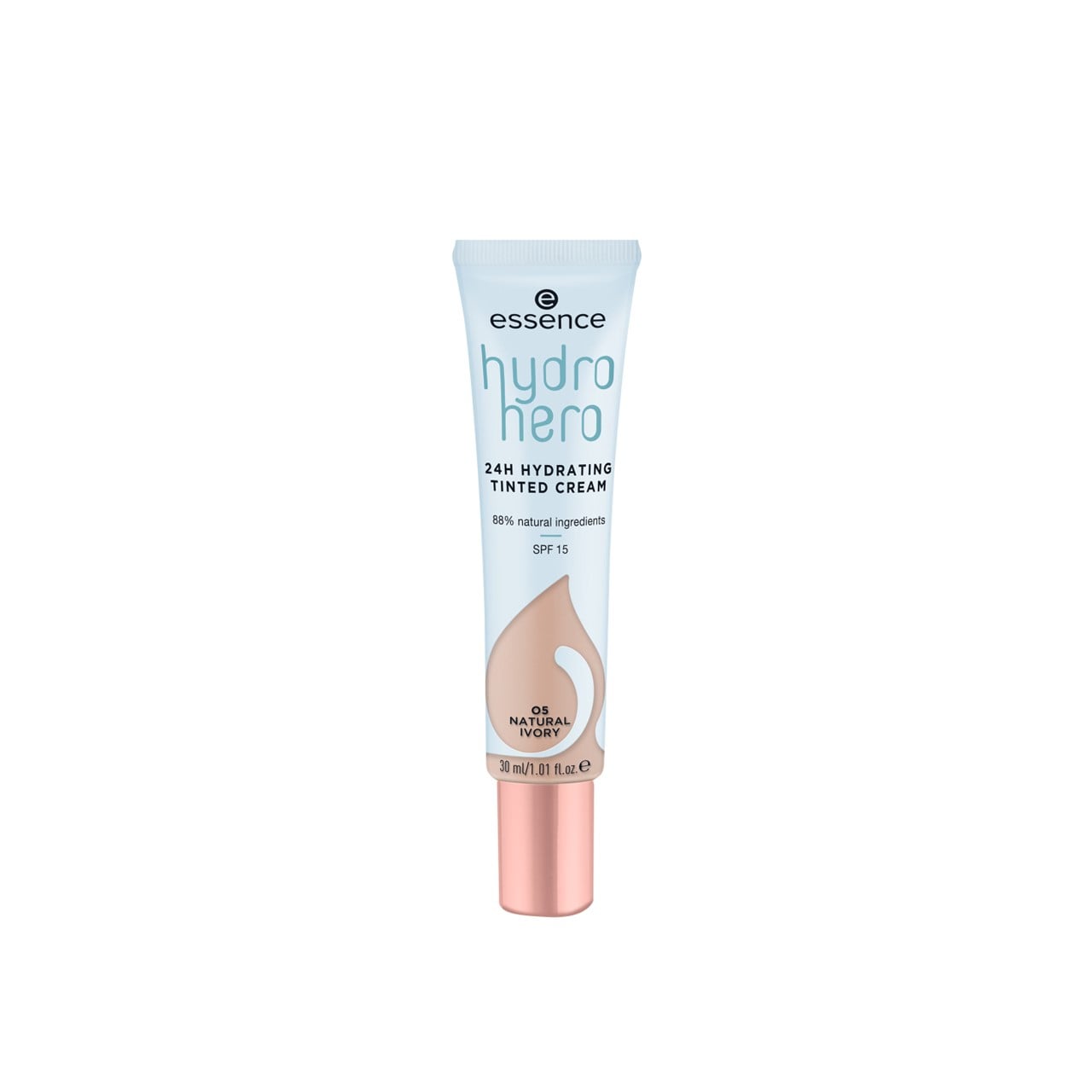 Essence Hydro Hero 24h Hydrating Tinted Cream Spf15 05 Natural Ivory ...