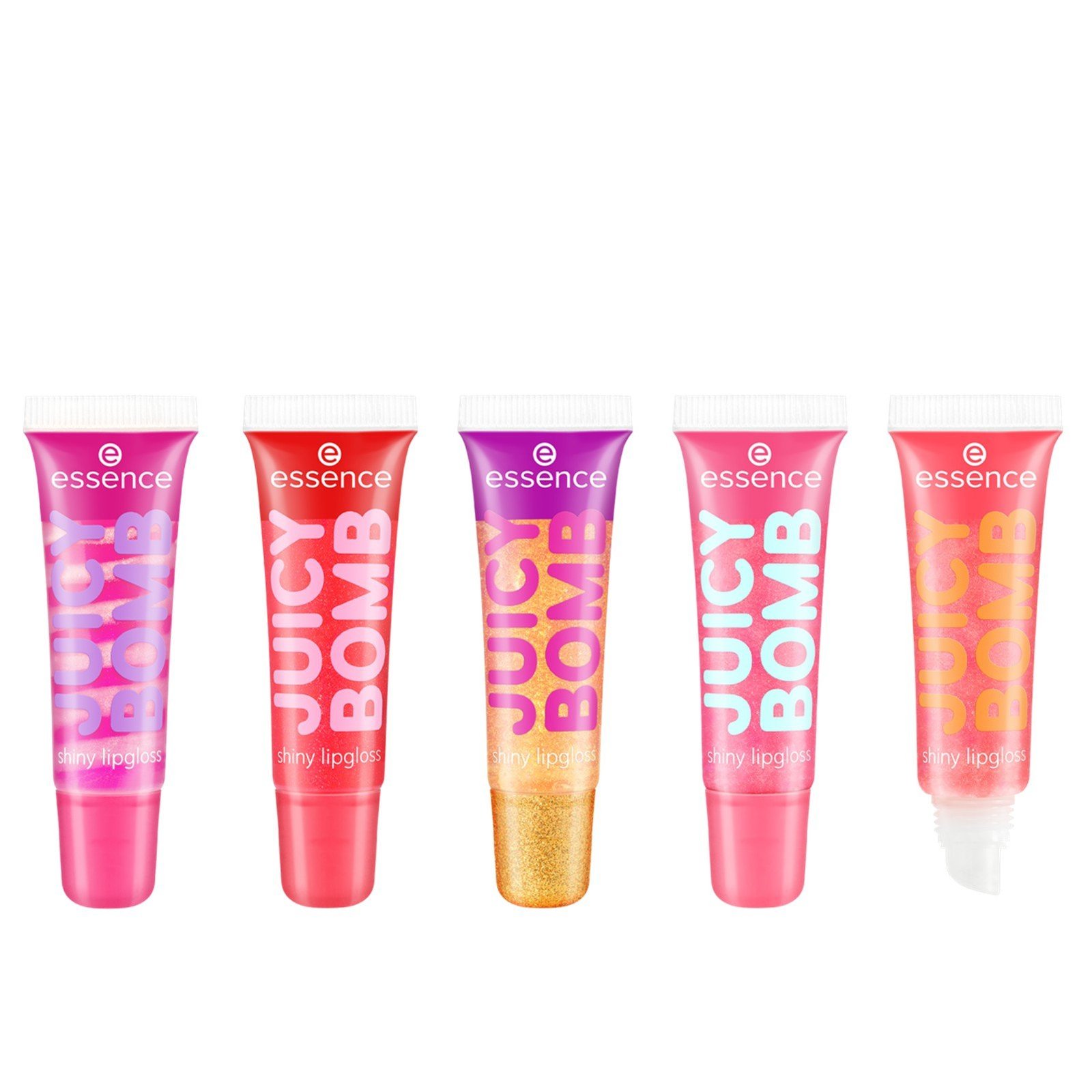 essence Juicy Bomb Xmas Edition Shiny Lipgloss Set 01 Holly Jolly ...
