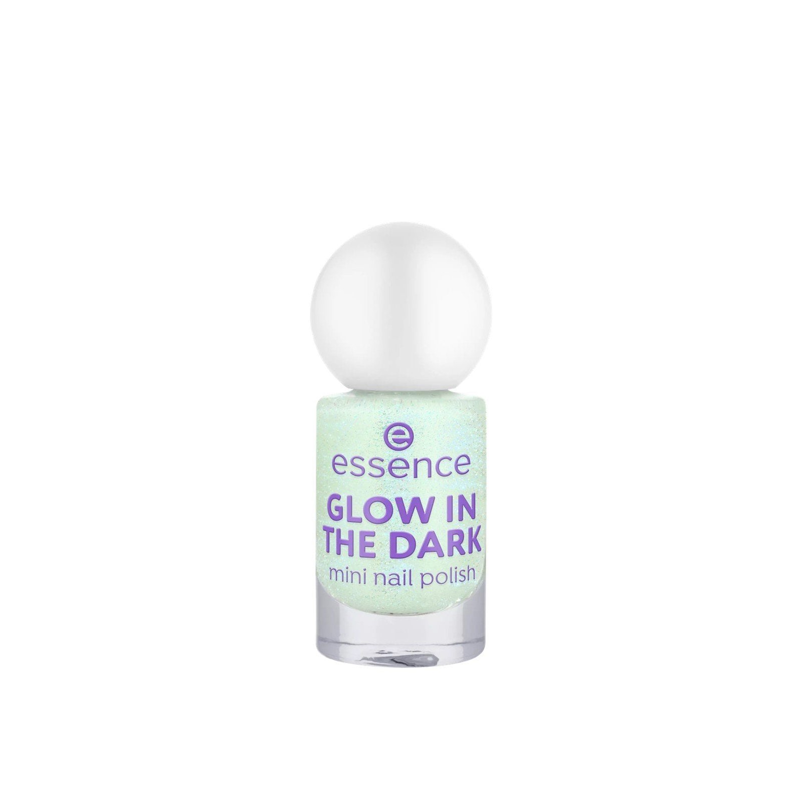 essence Mini Nail Polish 01 Glow in the Dark 5ml