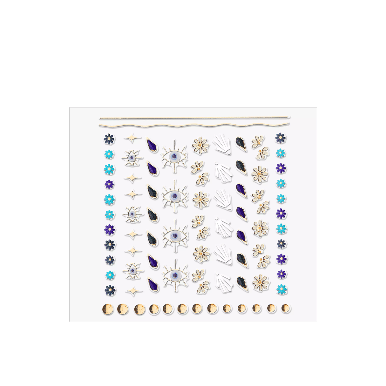 essence Stay Bold, It's GOLD Nail Sticker UAE