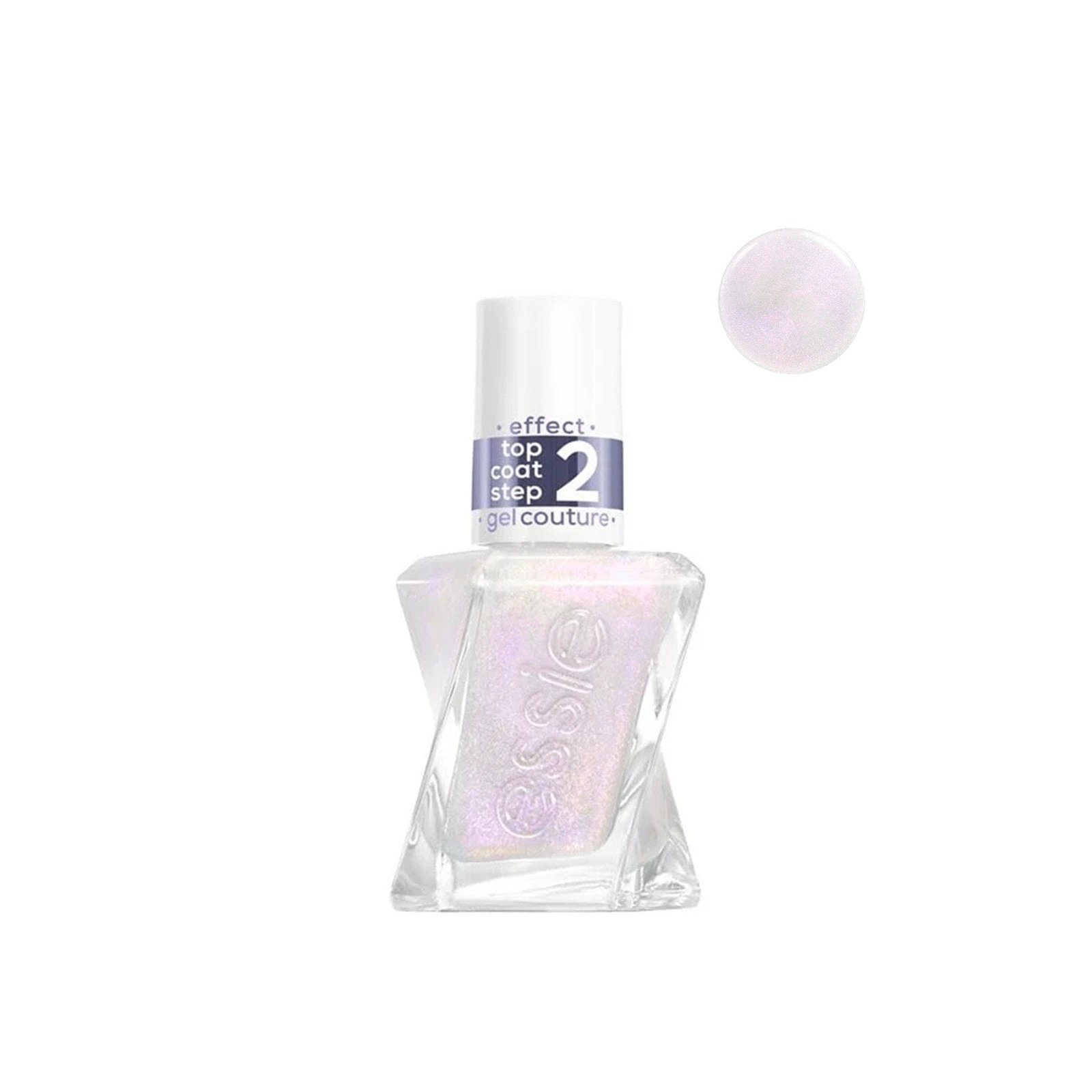 Essie Gel Couture Top Coat 563 Blushed Metal 13.5Ml France