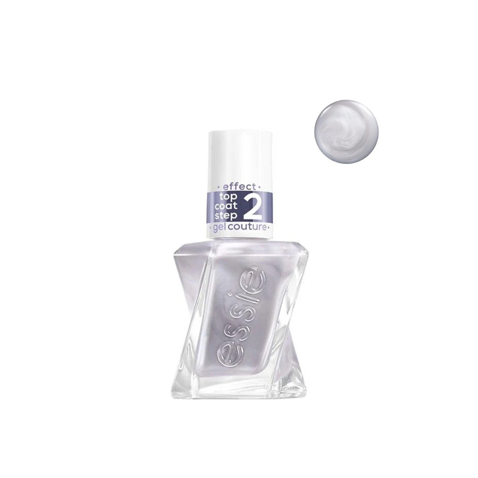 essie Gel Couture Top Coat 564 Glazed Chrome 13.5ml UAE