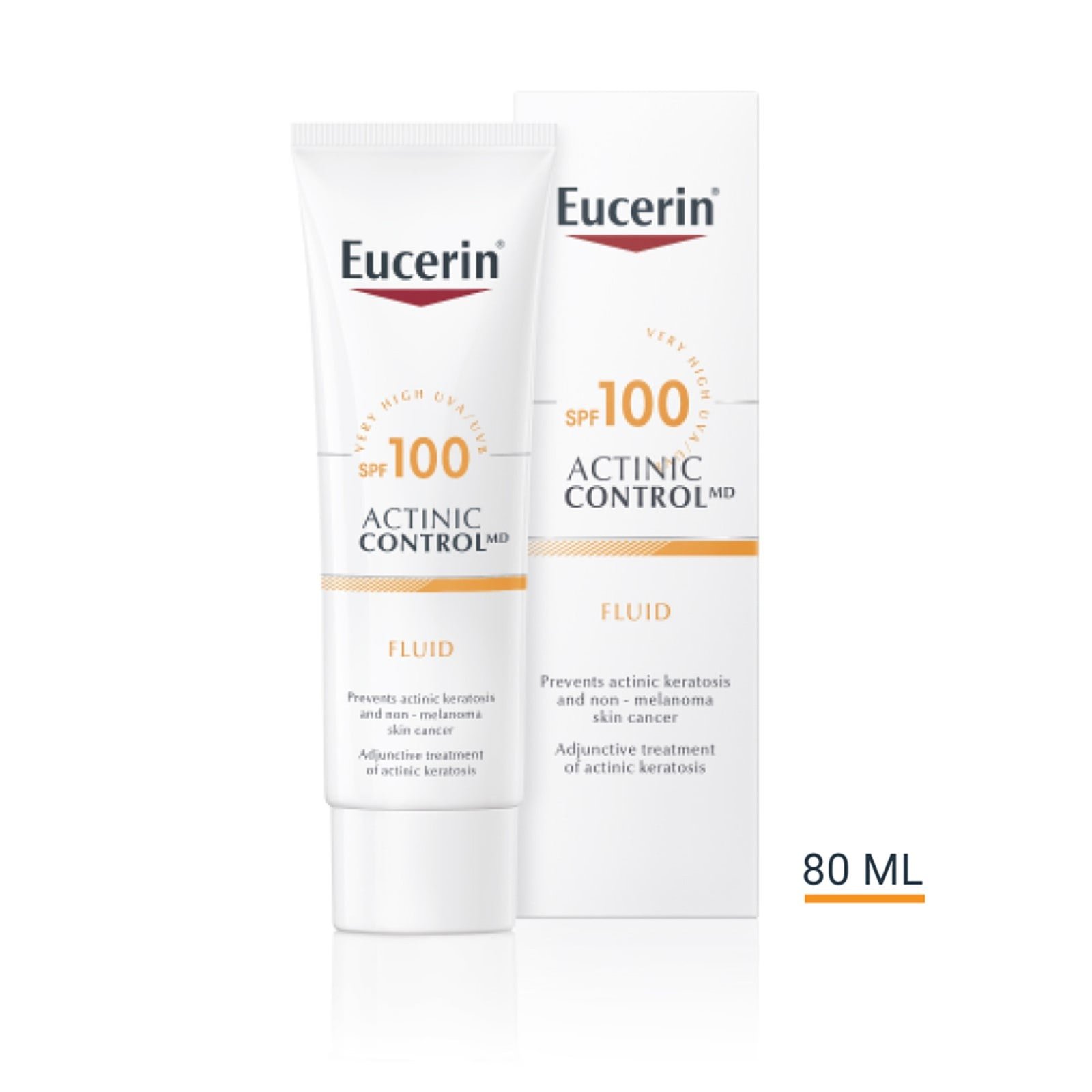 Eucerin Actinic Control MD Fluid 100 Actinic Keratosis 80ml (2.71floz) USA
