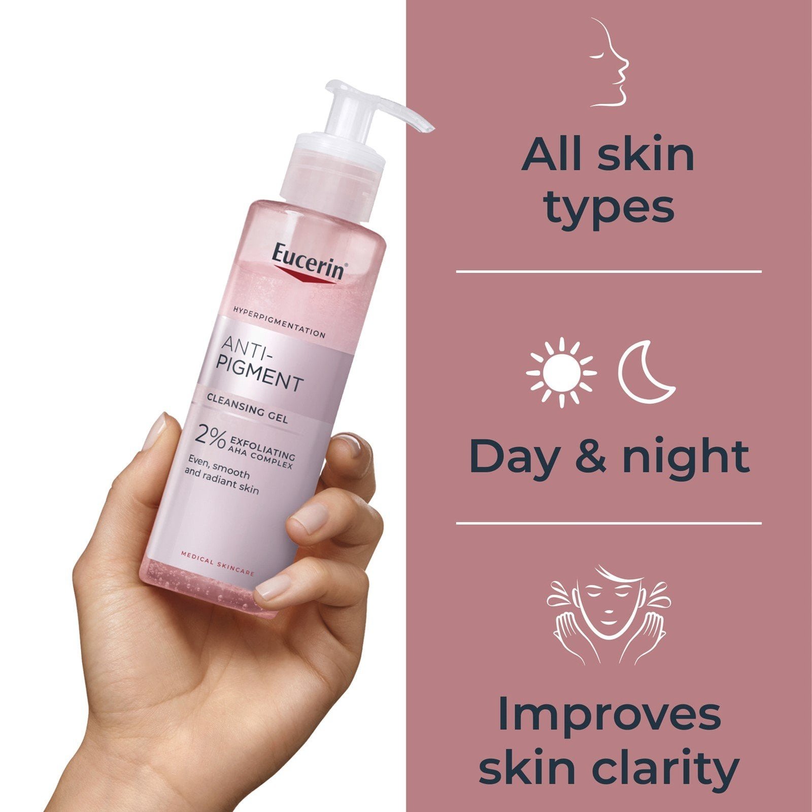 Eucerin Anti-Pigment Cleansing Gel 400ml Hong Kong