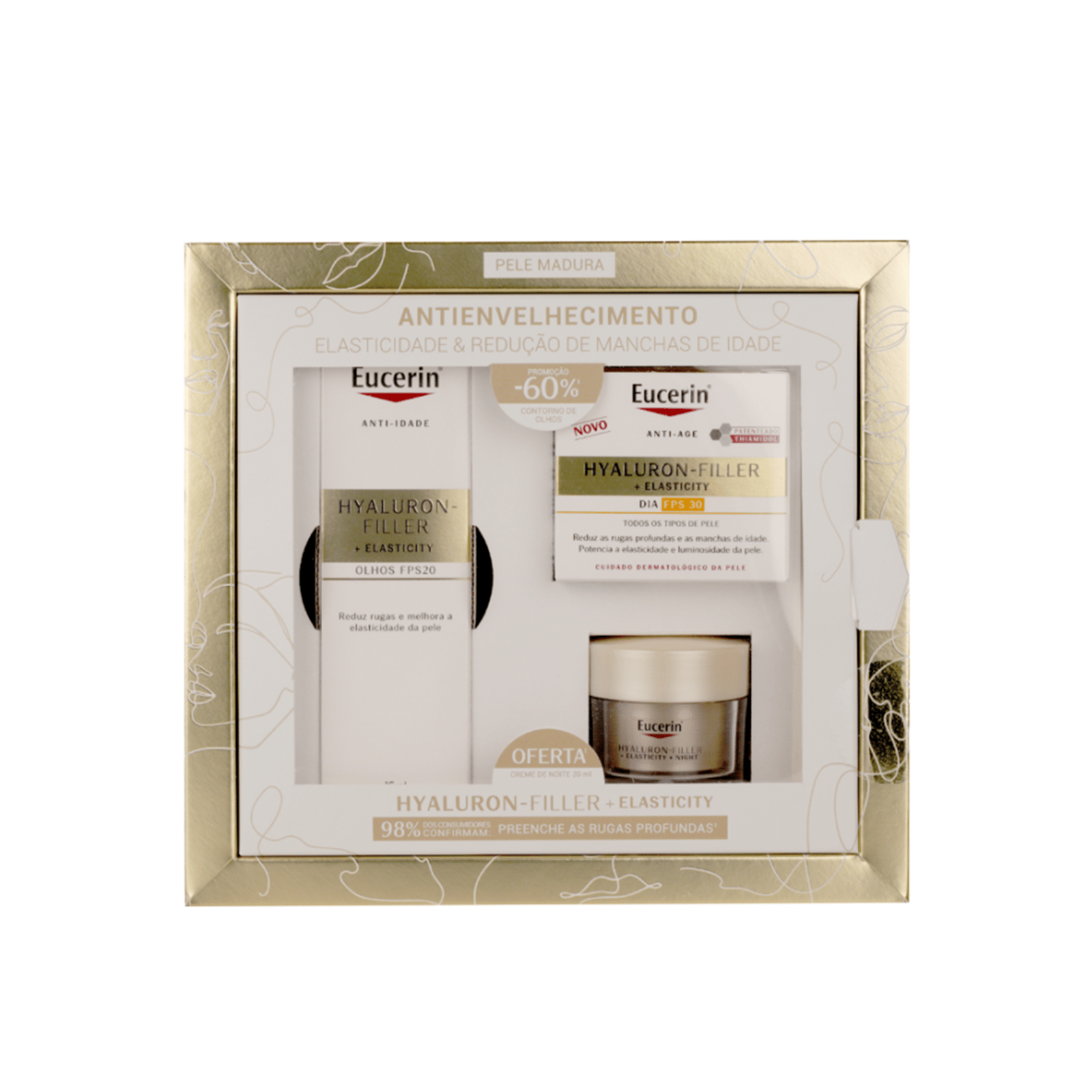 Eucerin Hyaluron-Filler + Elasticity Day Cream Fps30 Gift Set México