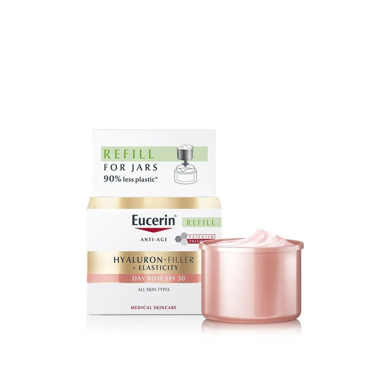 Eucerin Hyaluron-Filler + Elasticity Day Cream Rosé SPF30 Refill 50ml Macau