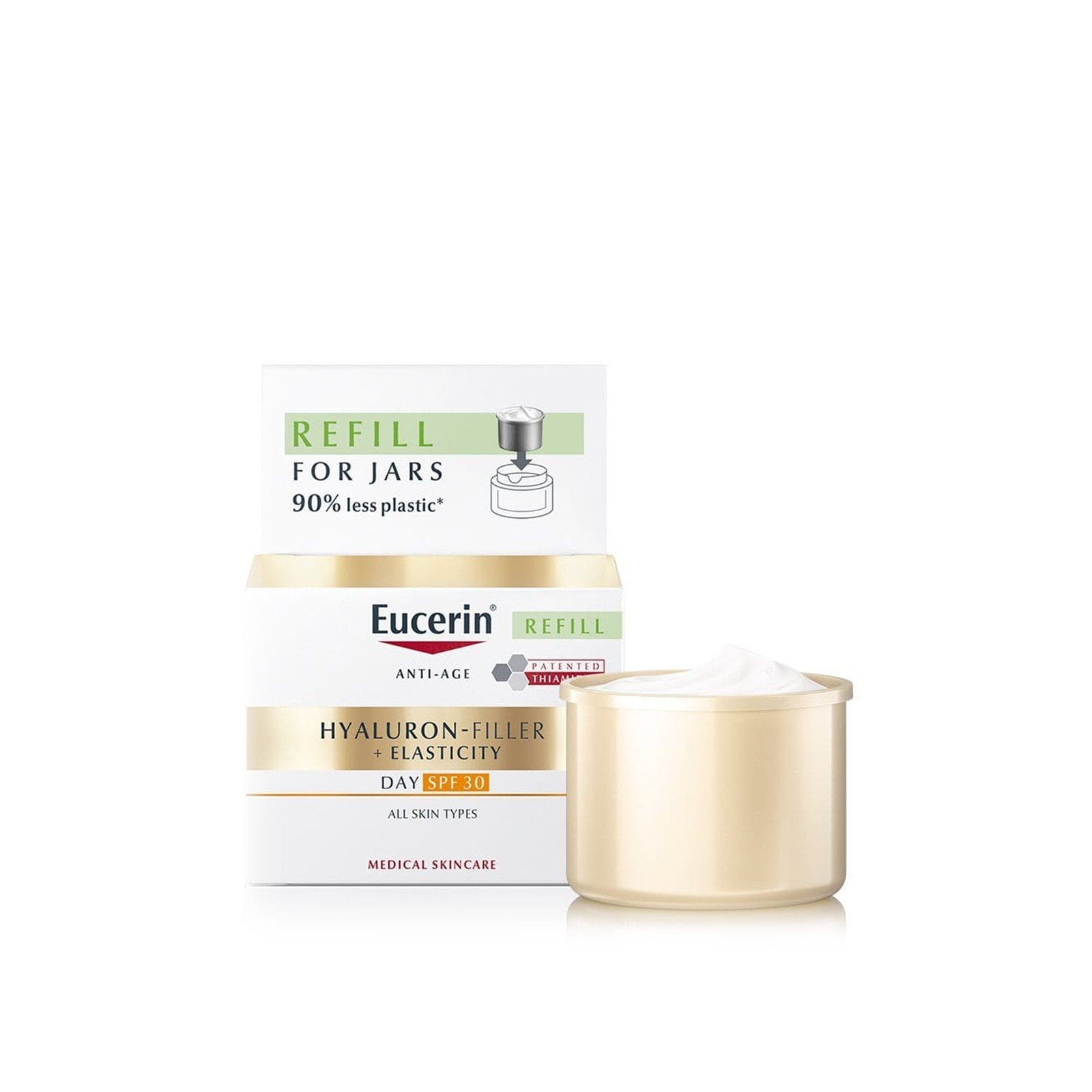 Eucerin Hyaluron-Filler + Elasticity Day Cream Spf30 Refill 50Ml Hrvatska