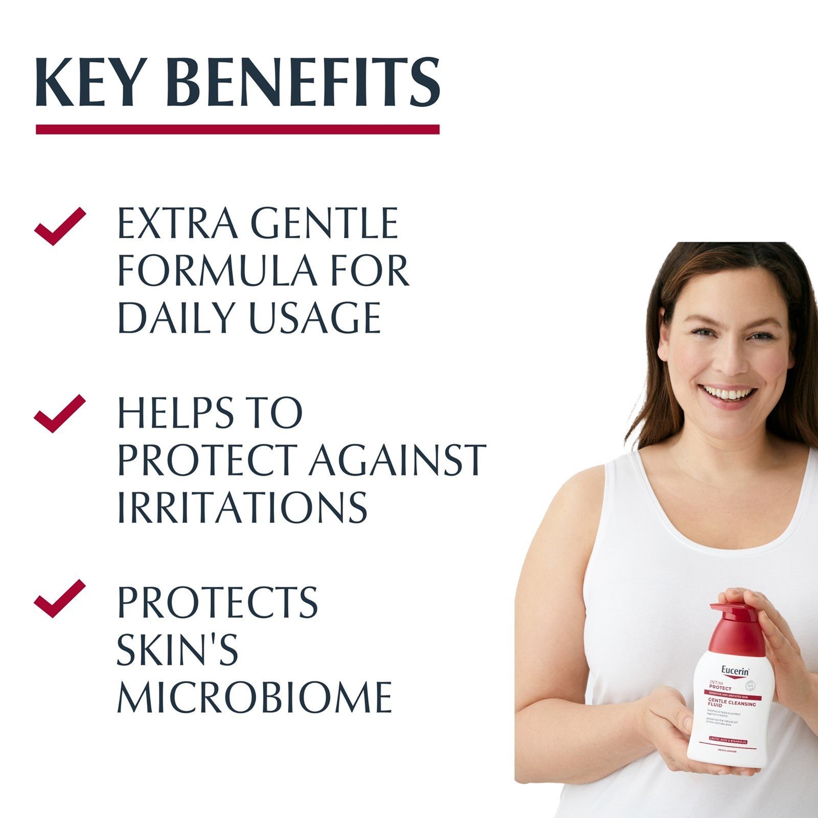 Eucerin Intim-Protect Gentle Cleansing Fluid 250ml Australia