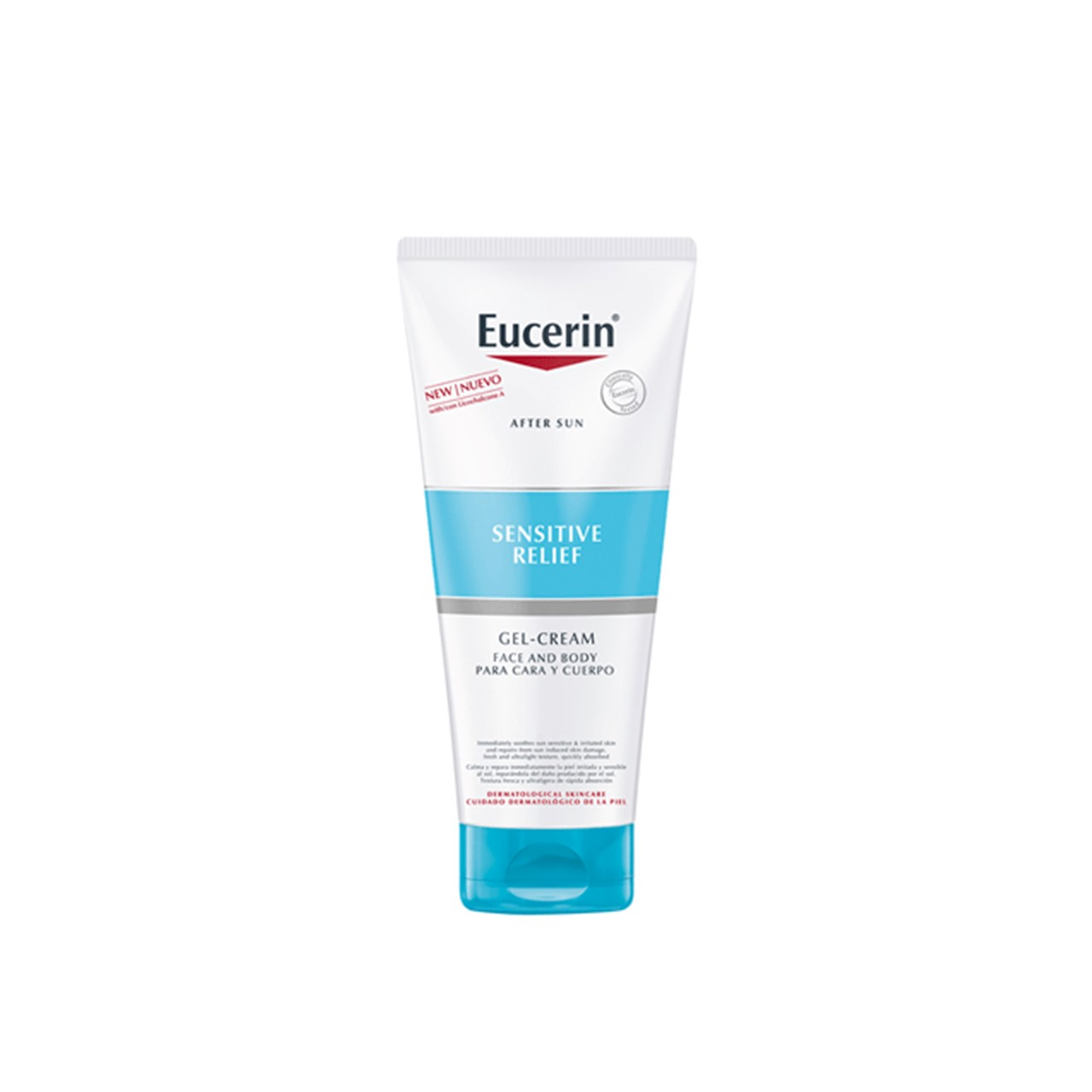 Eucerin Sun Sensitive Relief After-Sun Gel-Cream Face & Body 200ml (6 ...