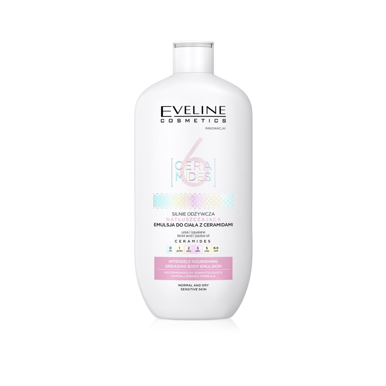 Eveline Cosmetics 6 Ceramides Intensely Nourishing Greasing Body ...