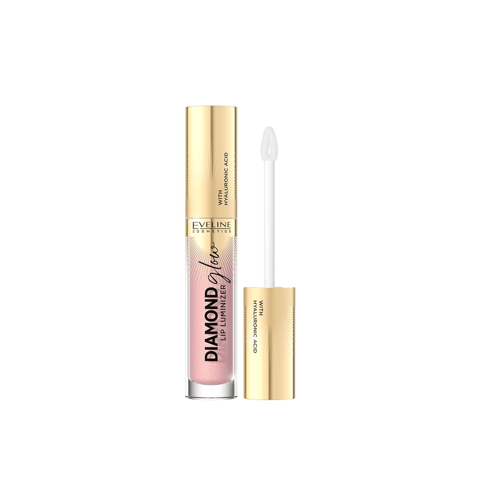 Eveline Cosmetics Diamond Glow Lip Luminizer 03 Caramel Ice Cream 4.5ml ...