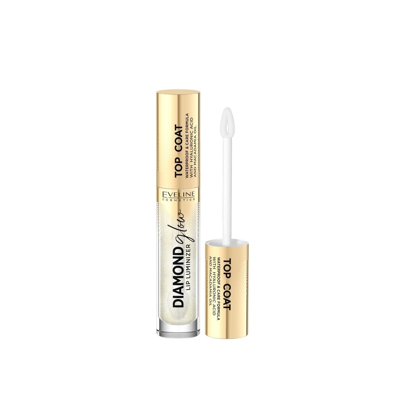 Eveline Cosmetics Diamond Glow Lip Luminizer 12 Top Coat 4.5ml (0 ...