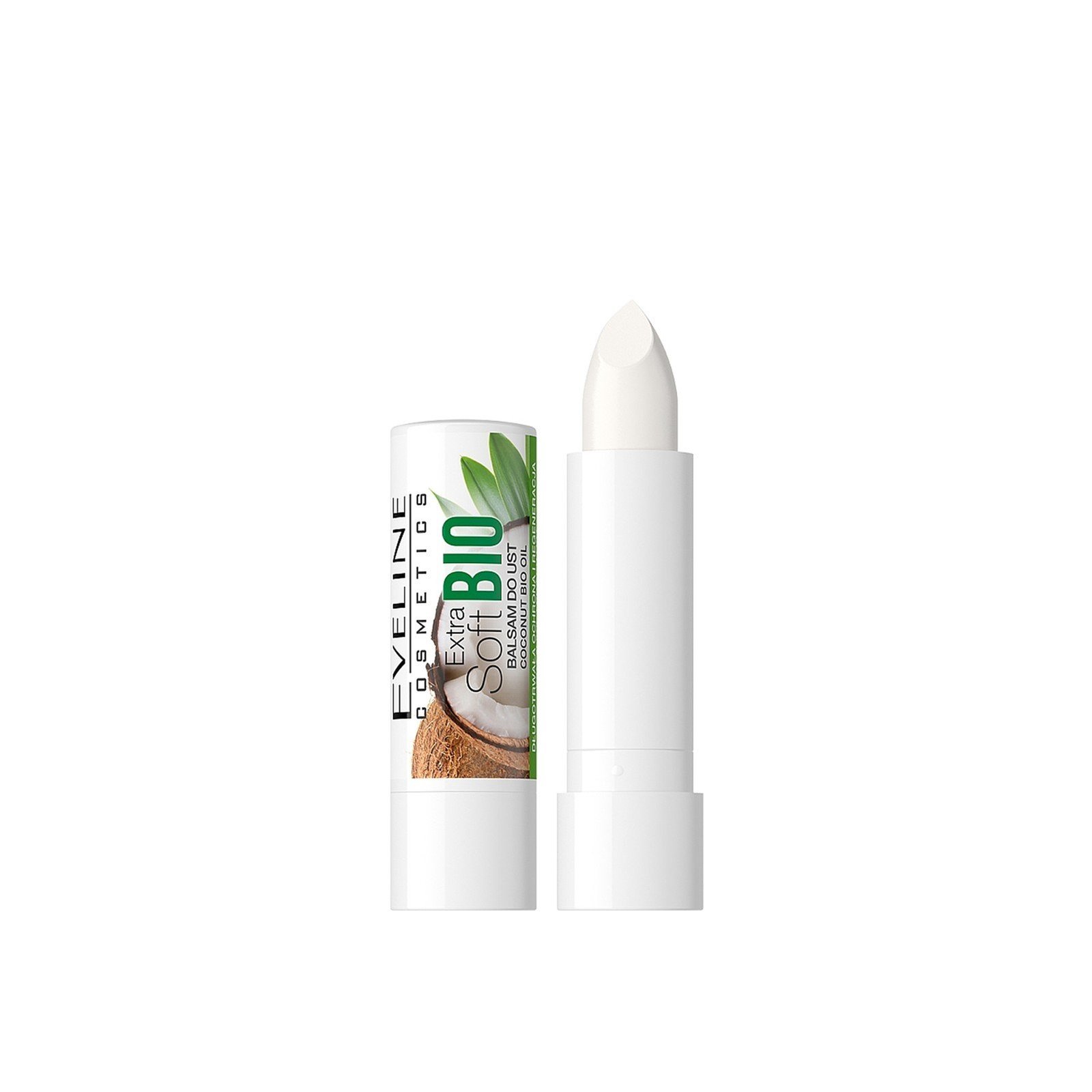 Eveline Cosmetics Extra Soft Lip Balm Coconut Bio Oil 4g Philippines