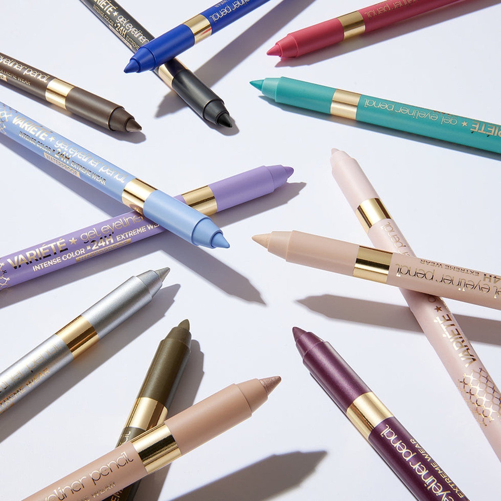 Eveline Cosmetics Variété Gel Eyeliner Pencil 24h Waterproof 13 Blue ...