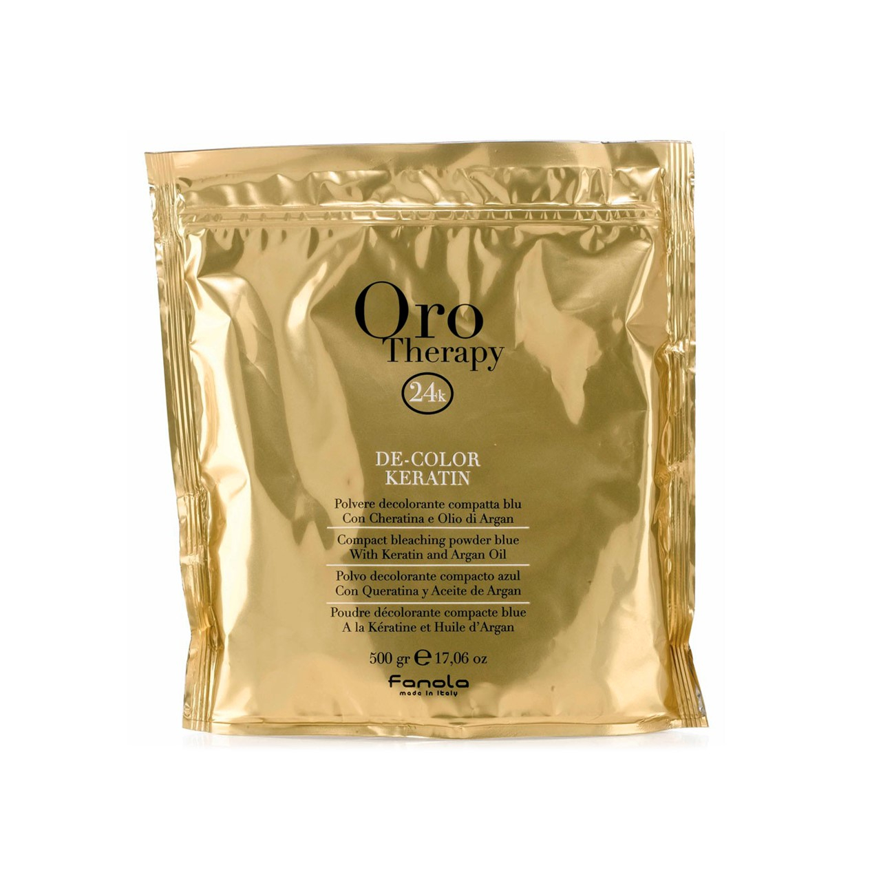 Buy Fanola Oro Therapy 24K De-Color Keratin Compact Bleaching Powder ...
