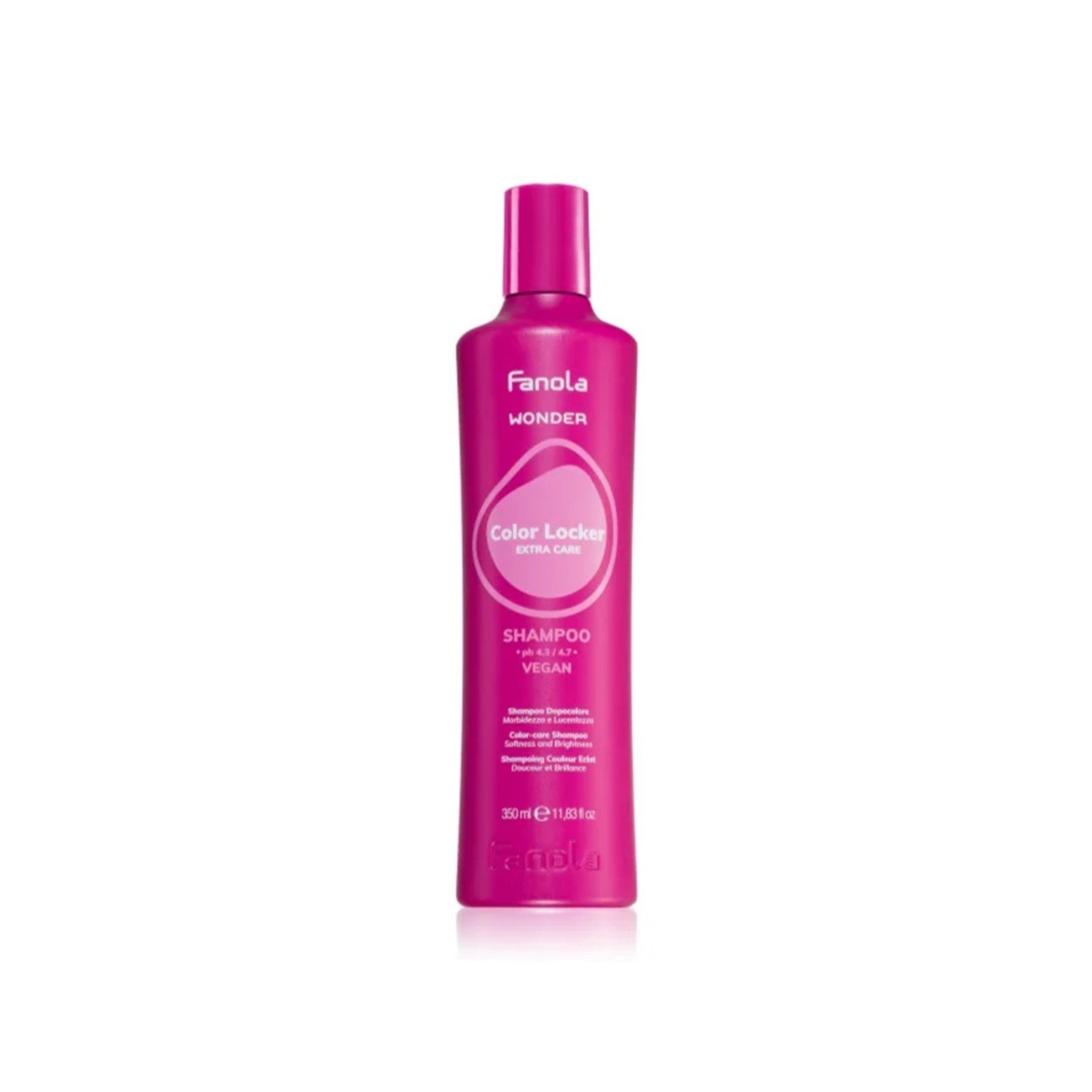 Fanola Wonder Color Locker Extra Care Shampoo 350ml (11.83floz) USA