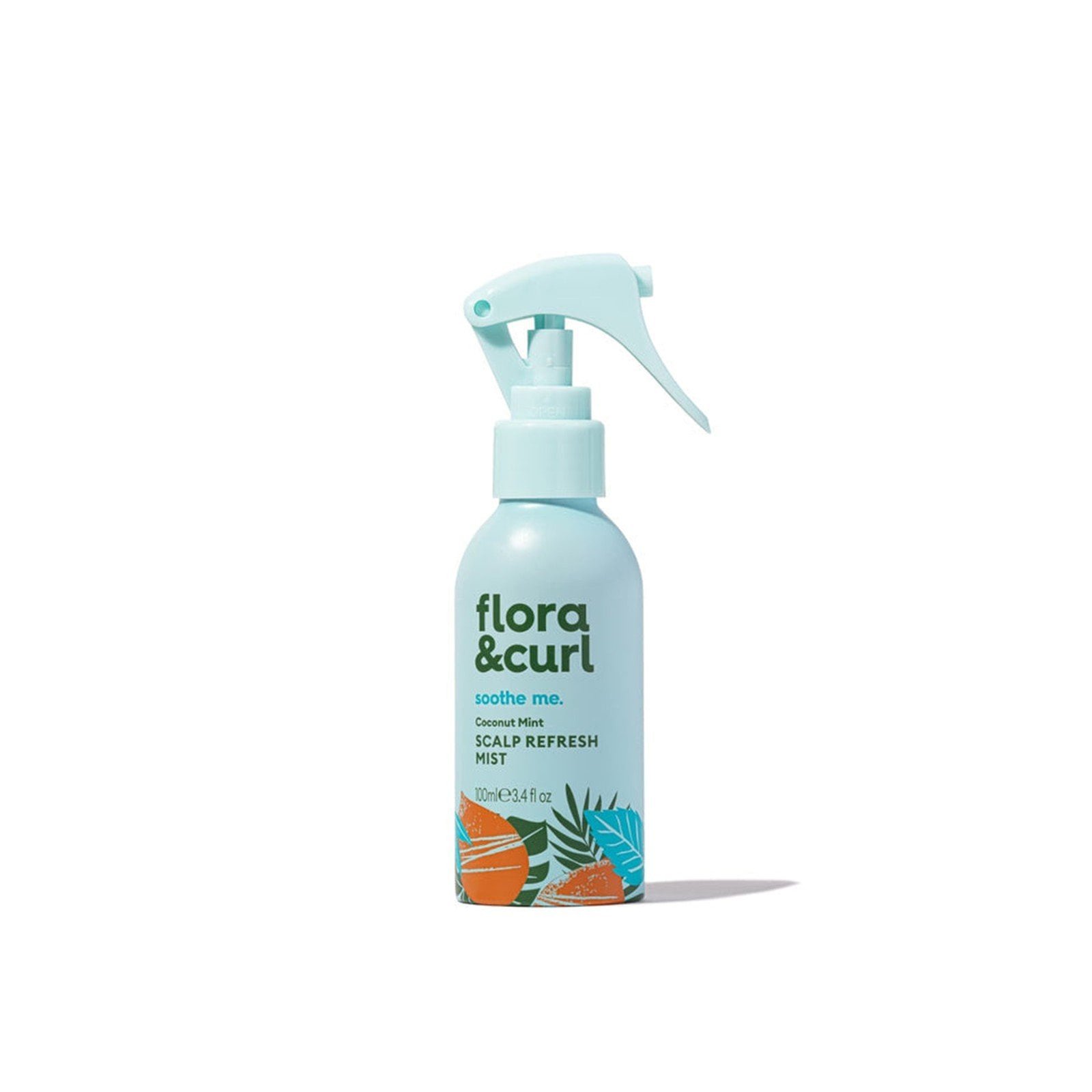 Flora & Curl soothe me. Coconut Mint Scalp Refresh Mist 100ml (3.4floz) USA