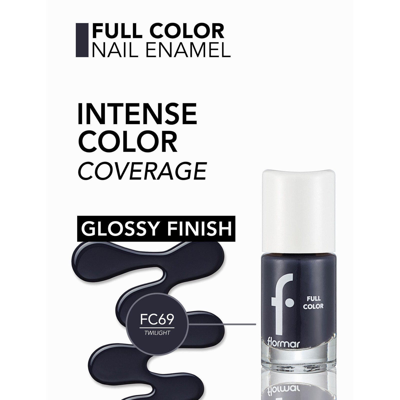 Flormar Full Color Nail Enamel 69 Twilight 8ml Nigeria