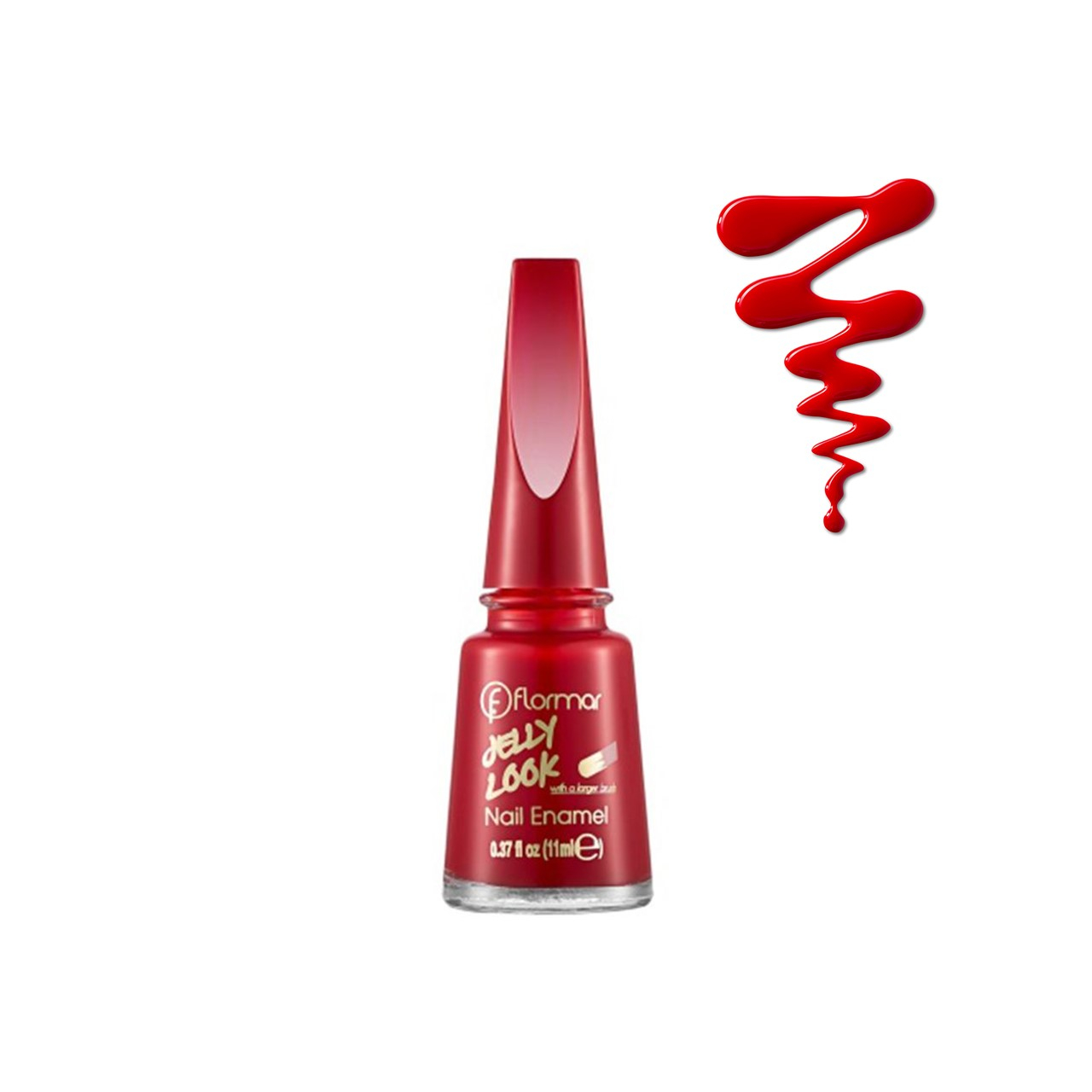 Buy Flormar Jelly Look Nail Enamel 23 Stunning Red 11ml · USA (Spanish)