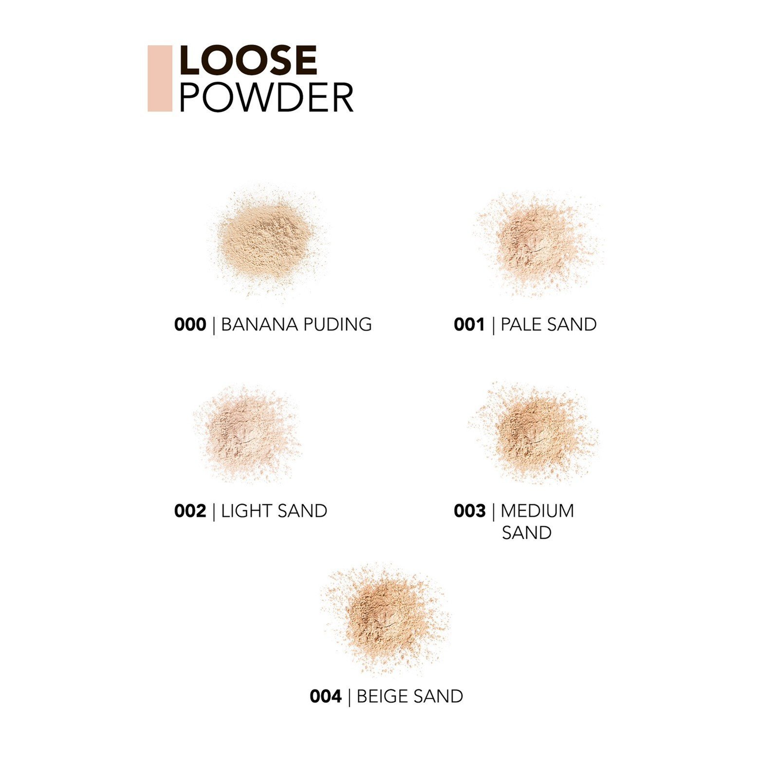 Flormar Loose Powde 02 Light Sand 15g Portugal