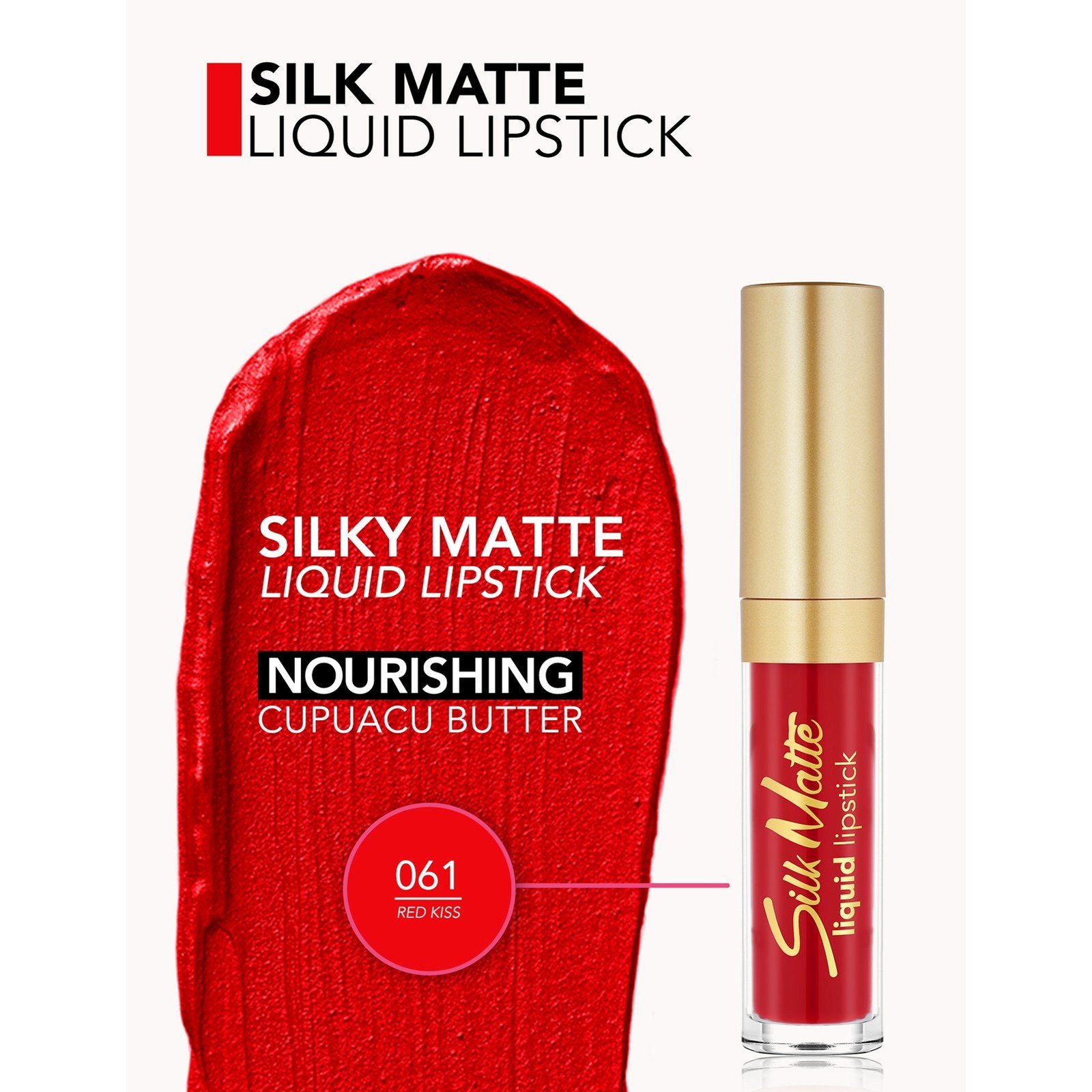 Flormar Silk Matte Liquid Lipstick 61 Red Kiss 4.5ml Philippines