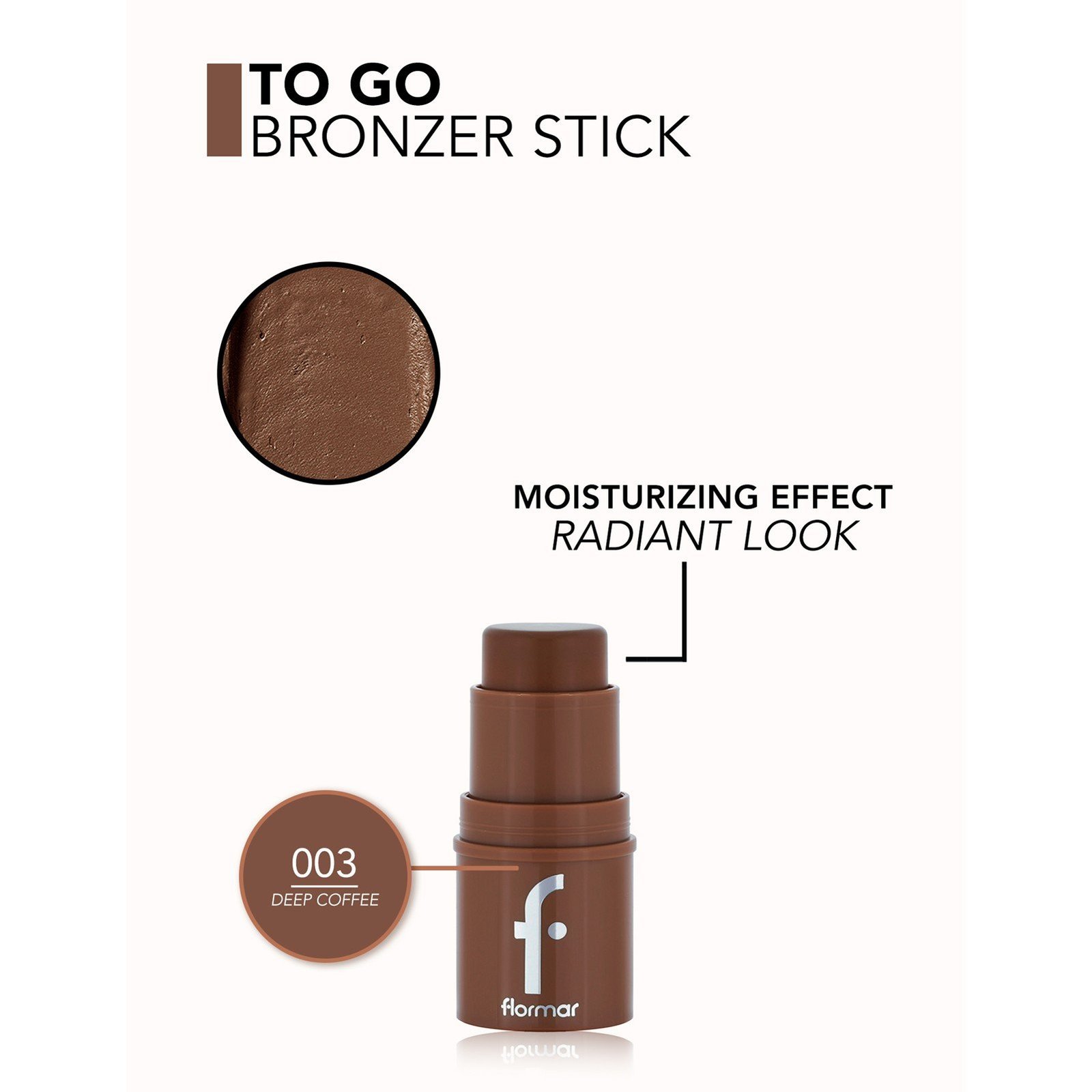 Flormar To Go Bronzer Stick 03 Deep Coffee 4.5g Philippines
