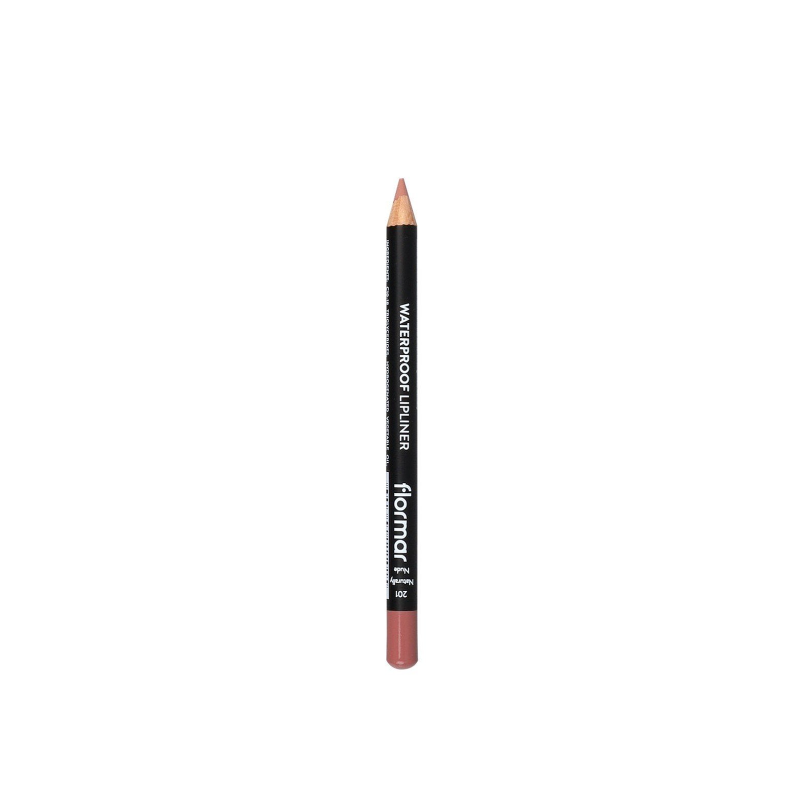 Flormar Waterproof Lipliner 201 Naturally Nude 1.14g (0.04oz) USA