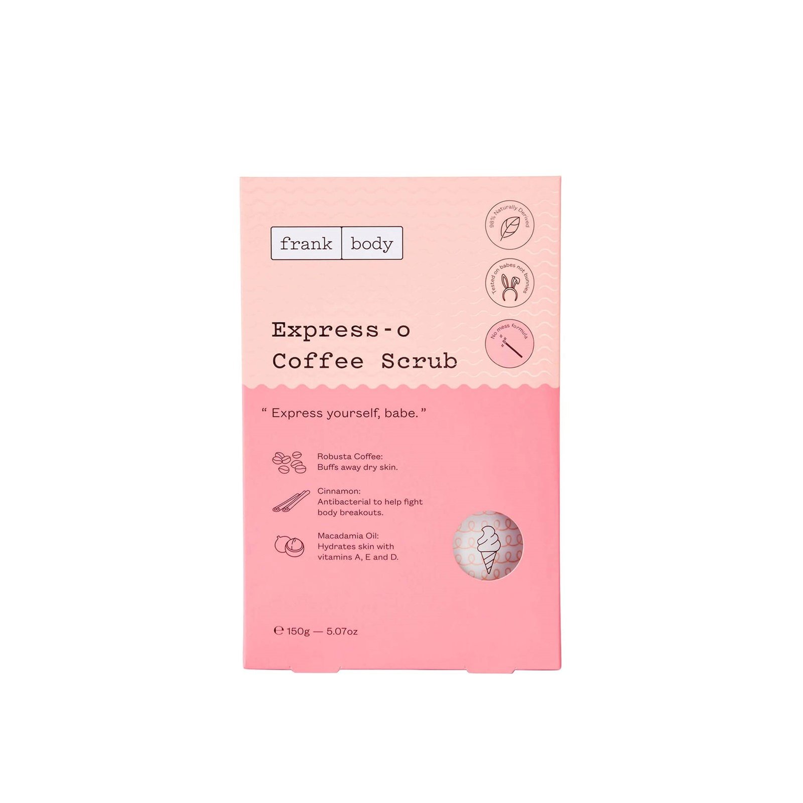 Frank Body Express-o Coffee Scrub 150g Malaysia
