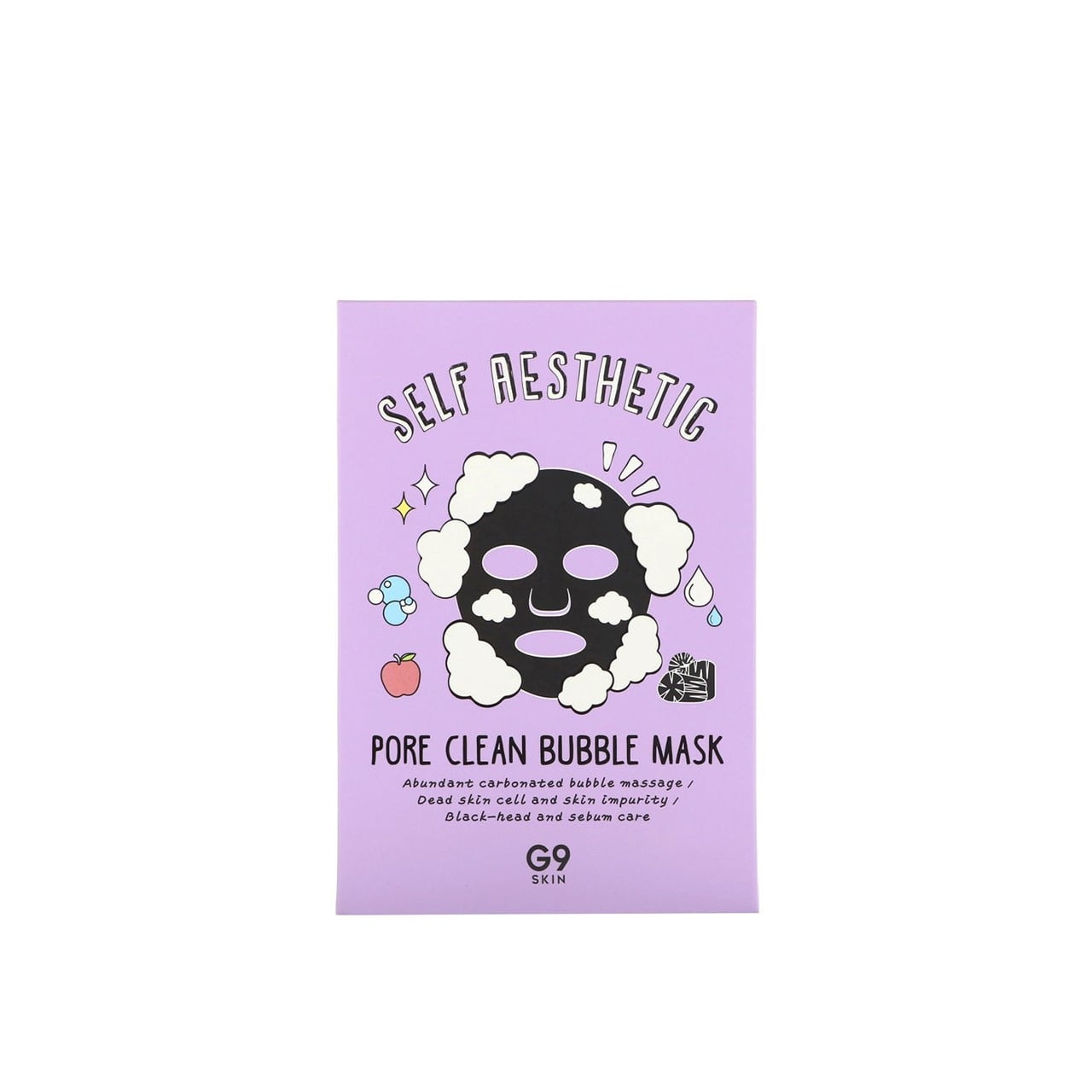 G9 Skin Self Aesthetic Pore Clean Bubble Mask 23g (0.78Oz) Estados Unidos