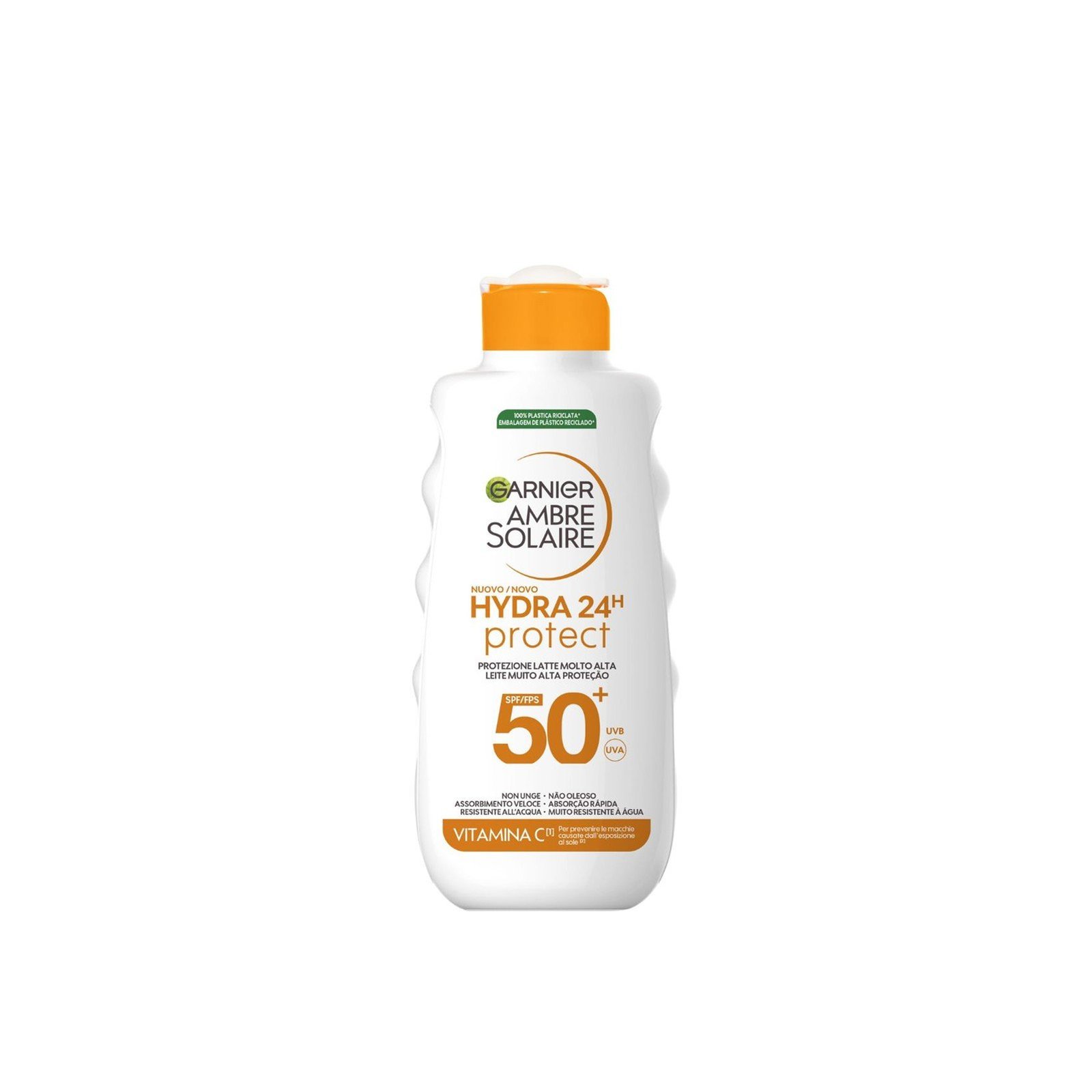 Garnier Ambre Solaire Hydra 24h Protect Very High Protection Milk SPF50 ...