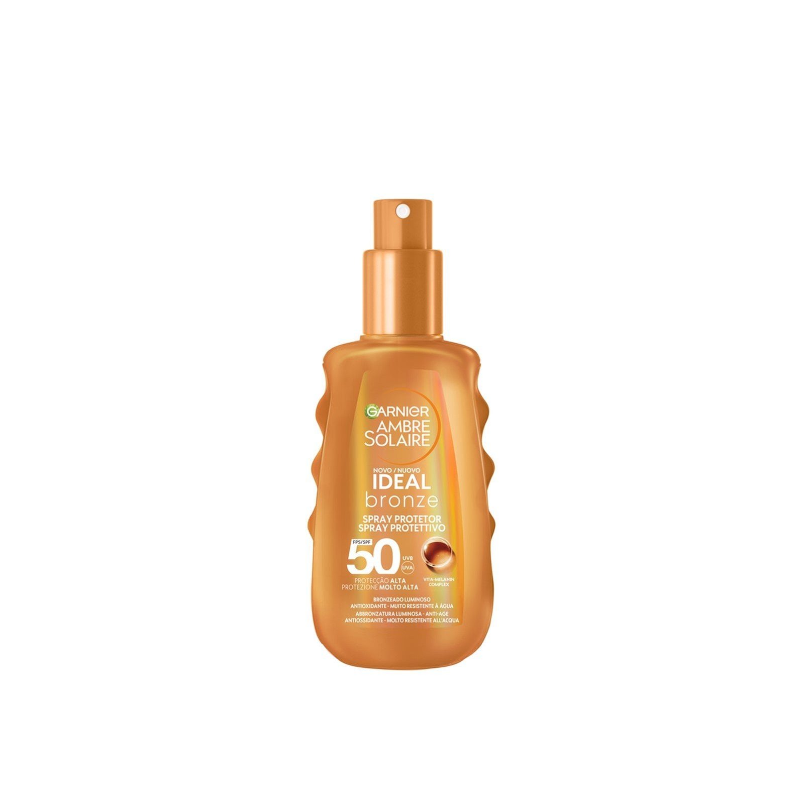 Garnier Ambre Solaire Ideal Bronze Protective Spray SPF50 150ml (5 ...