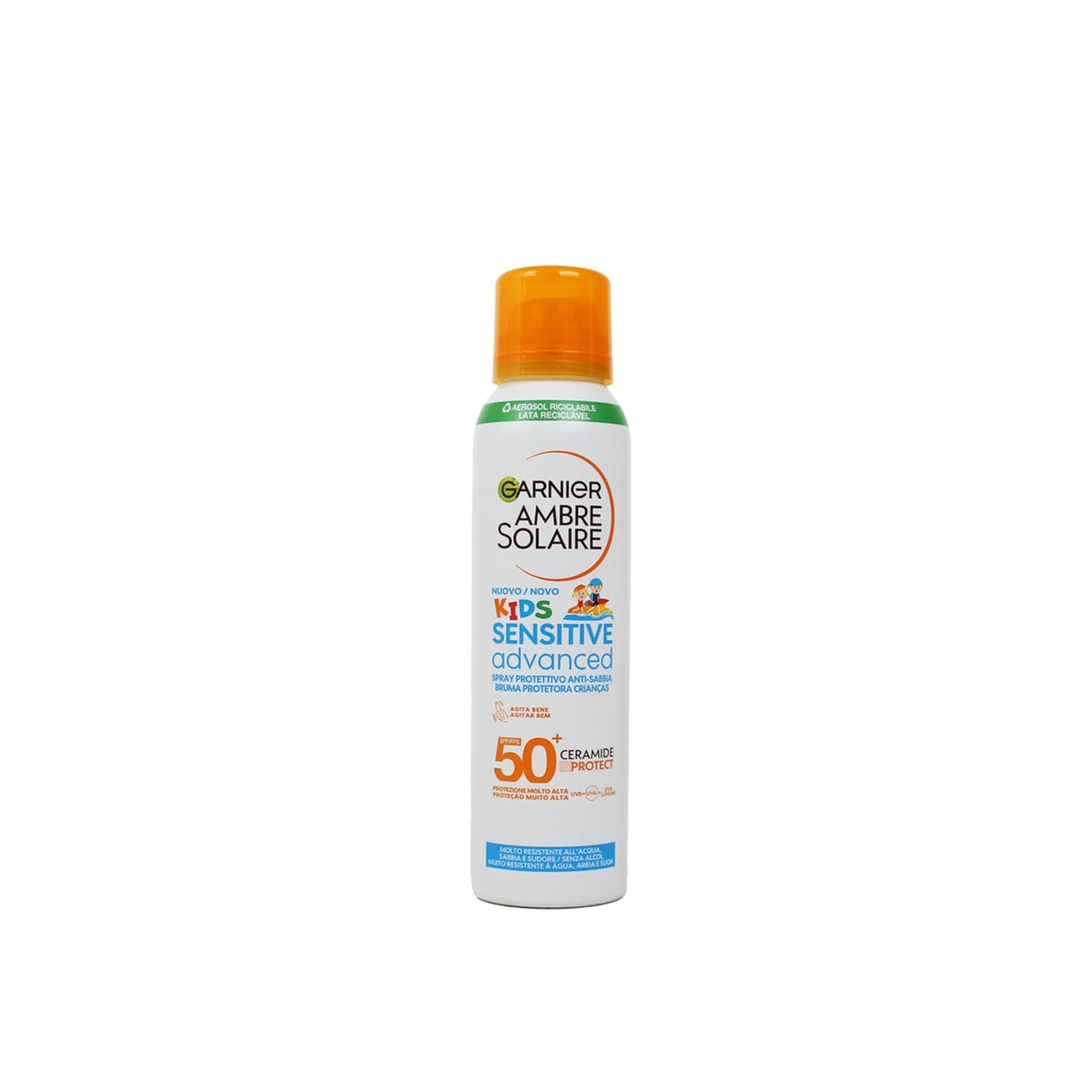 Garnier Ambre Solaire Sensitive Advanced Kids Sun Mist Spf50+ 150Ml ...