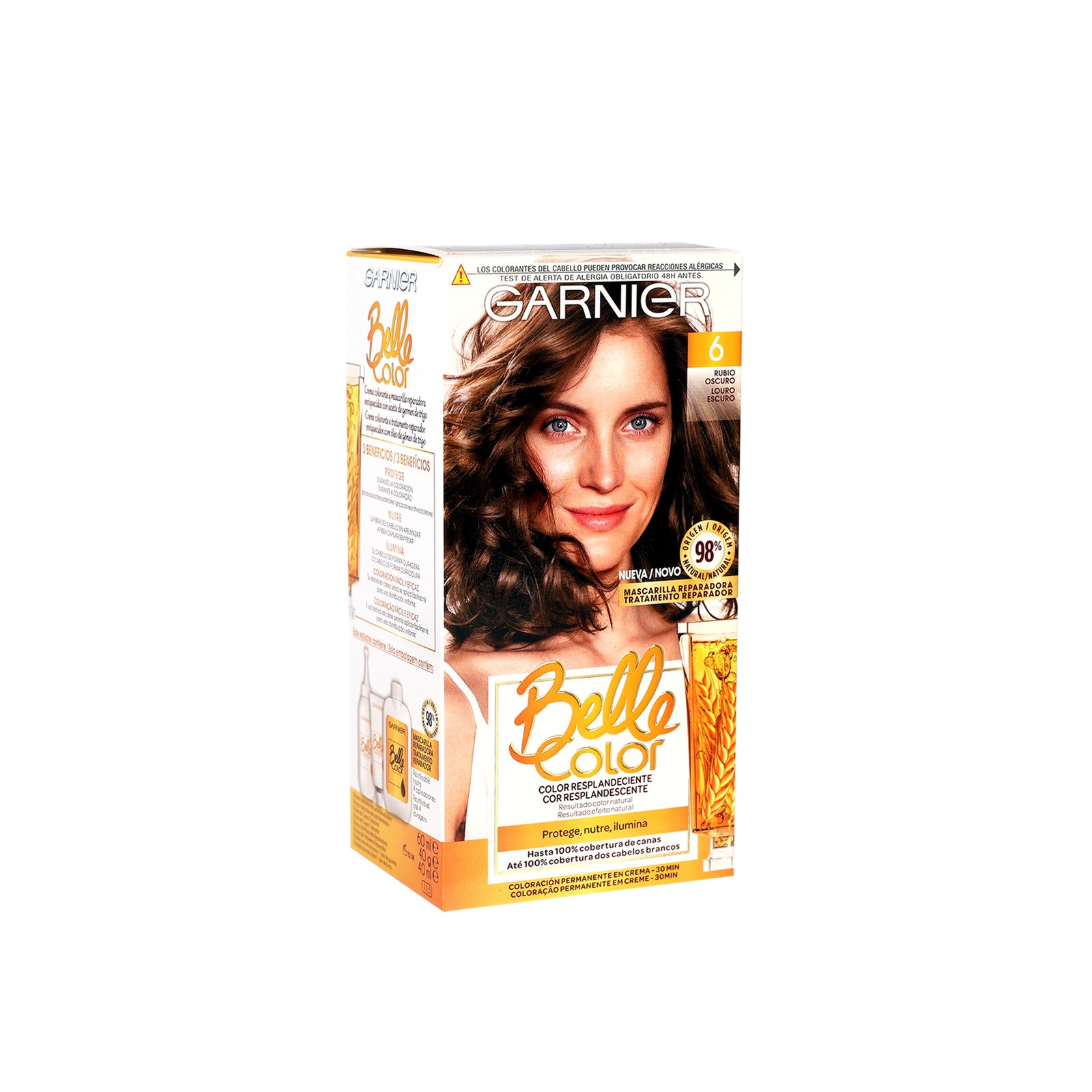 Garnier Belle Color Permanent Hair Dye 6 Dark Blonde Australia