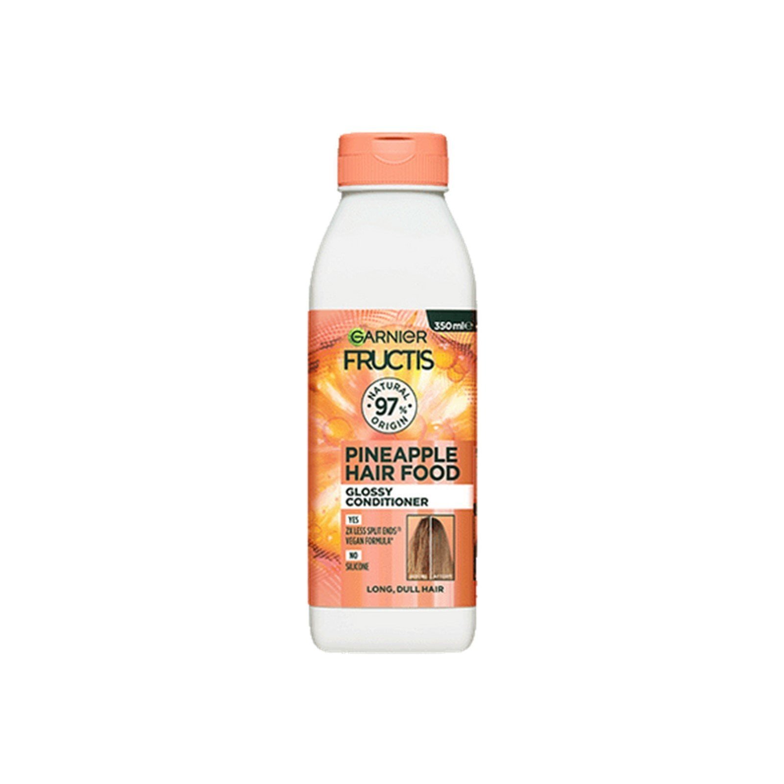 Garnier Fructis Hair Food Pineapple Conditioner 350ml (11.83floz) USA
