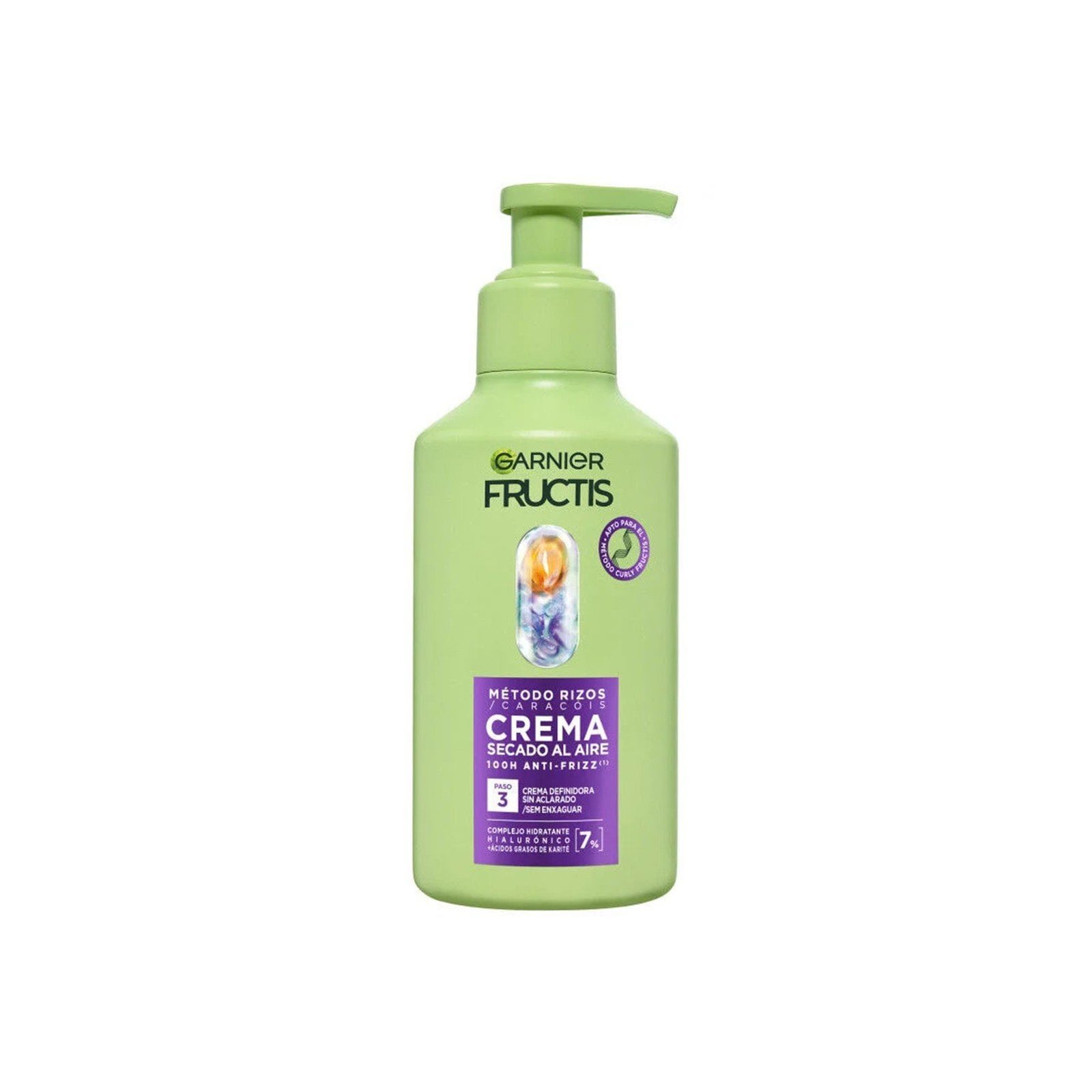 Garnier Fructis Method for Curls Nº3 Air Dry Cream Leave-In Conditioner ...