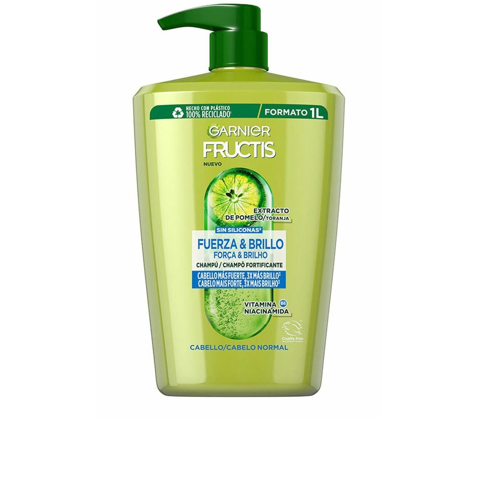 Garnier Fructis Strength & Shine Fortifying Shampoo 1L (33.8 fl oz) USA