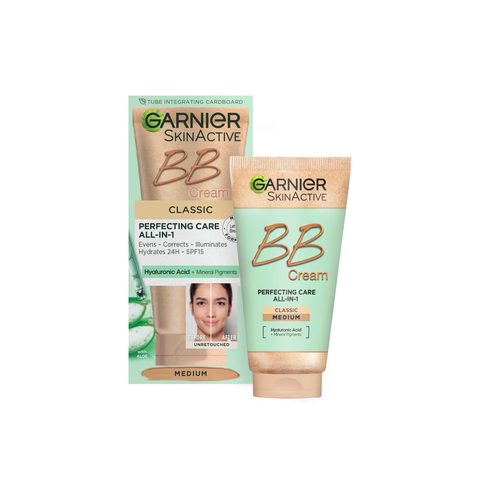 Garnier Skin Active BB Cream Original SPF15 Medium 50ml (1.69floz) USA