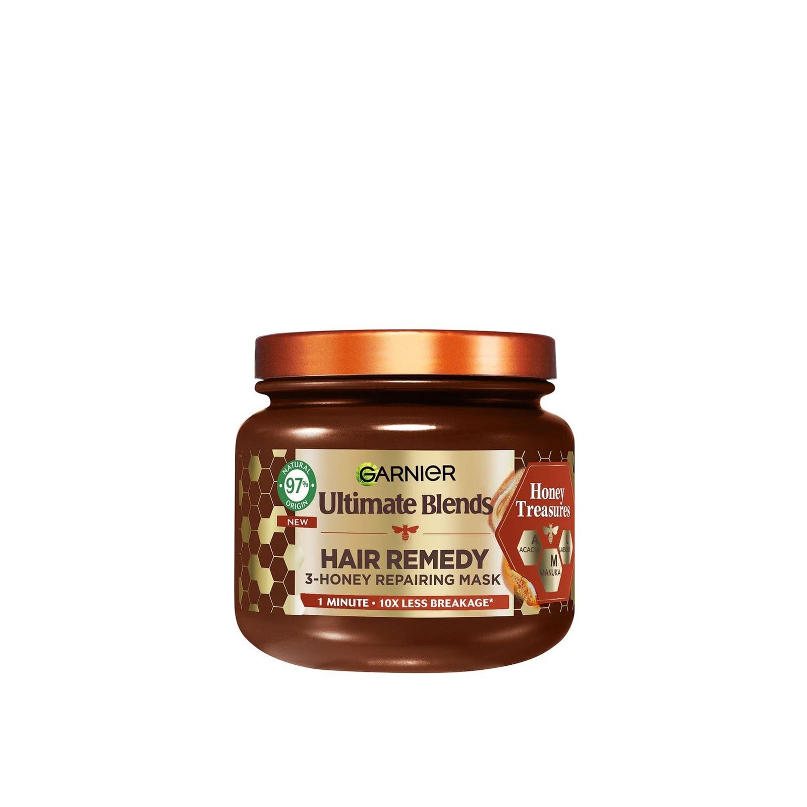Garnier Ultimate Blends Hair Remedy Honey Treasures Mask 340ml (11 ...