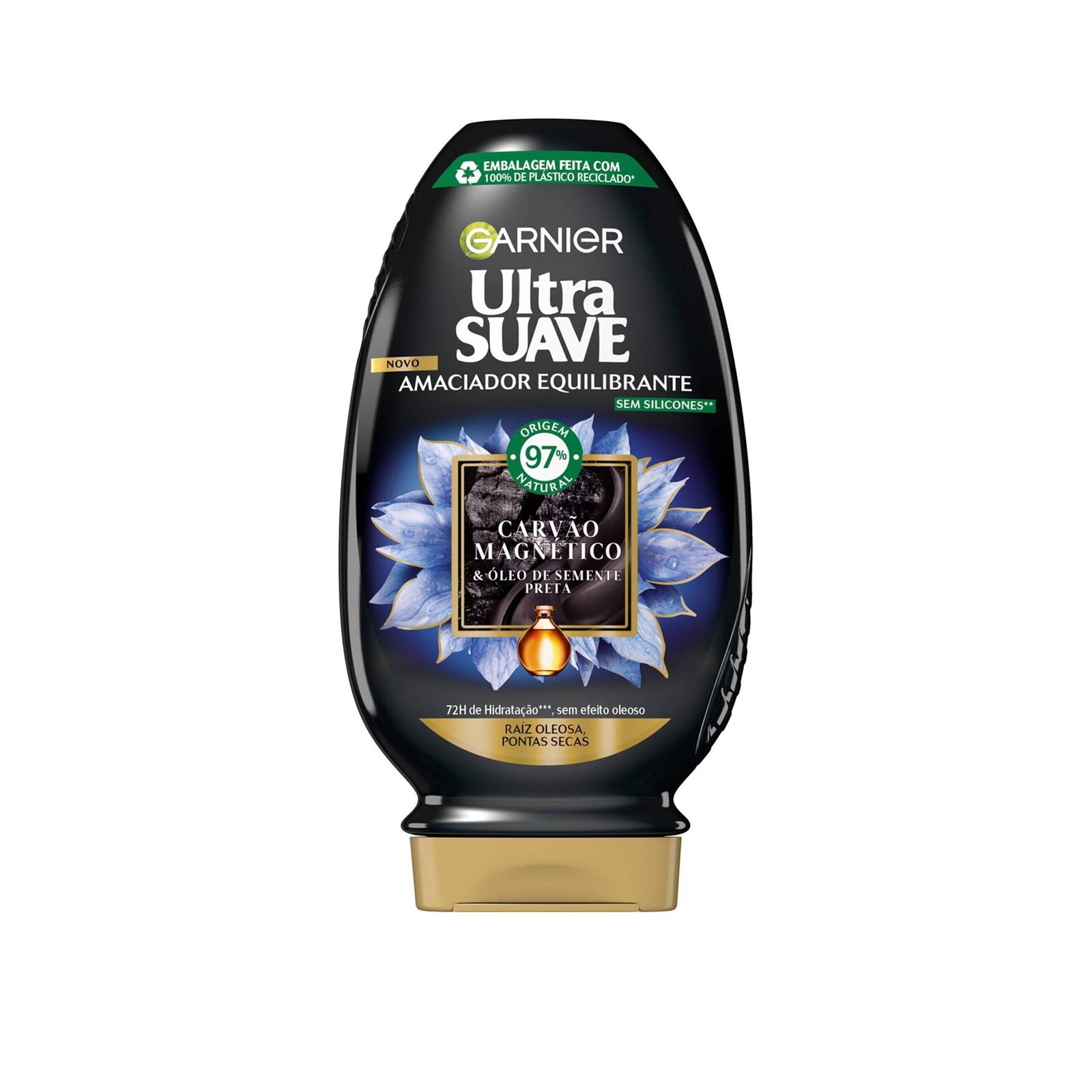 Garnier Ultimate Blends Magnetic Charcoal Conditioner 400ml (13.52floz) USA