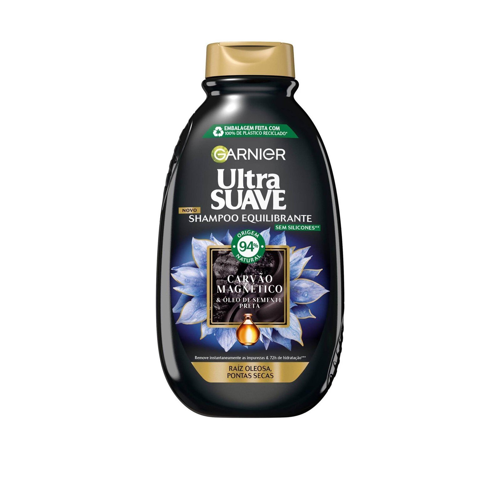 Garnier Ultimate Blends Magnetic Charcoal Shampoo 600ml (20.29floz) USA