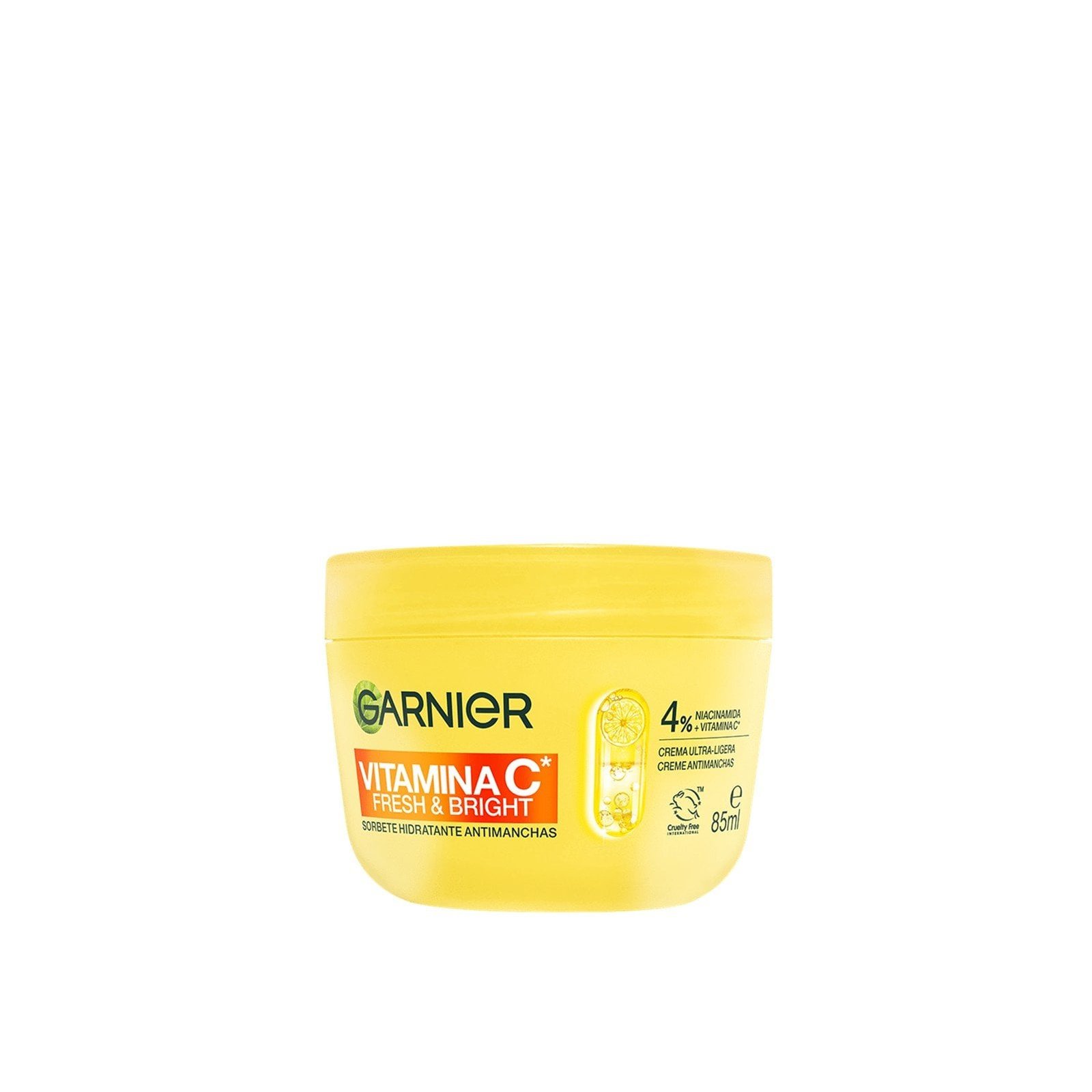 Garnier Vitamin C Fresh & Bright Moisturizing Anti-Dark Spot Cream 85Ml ...