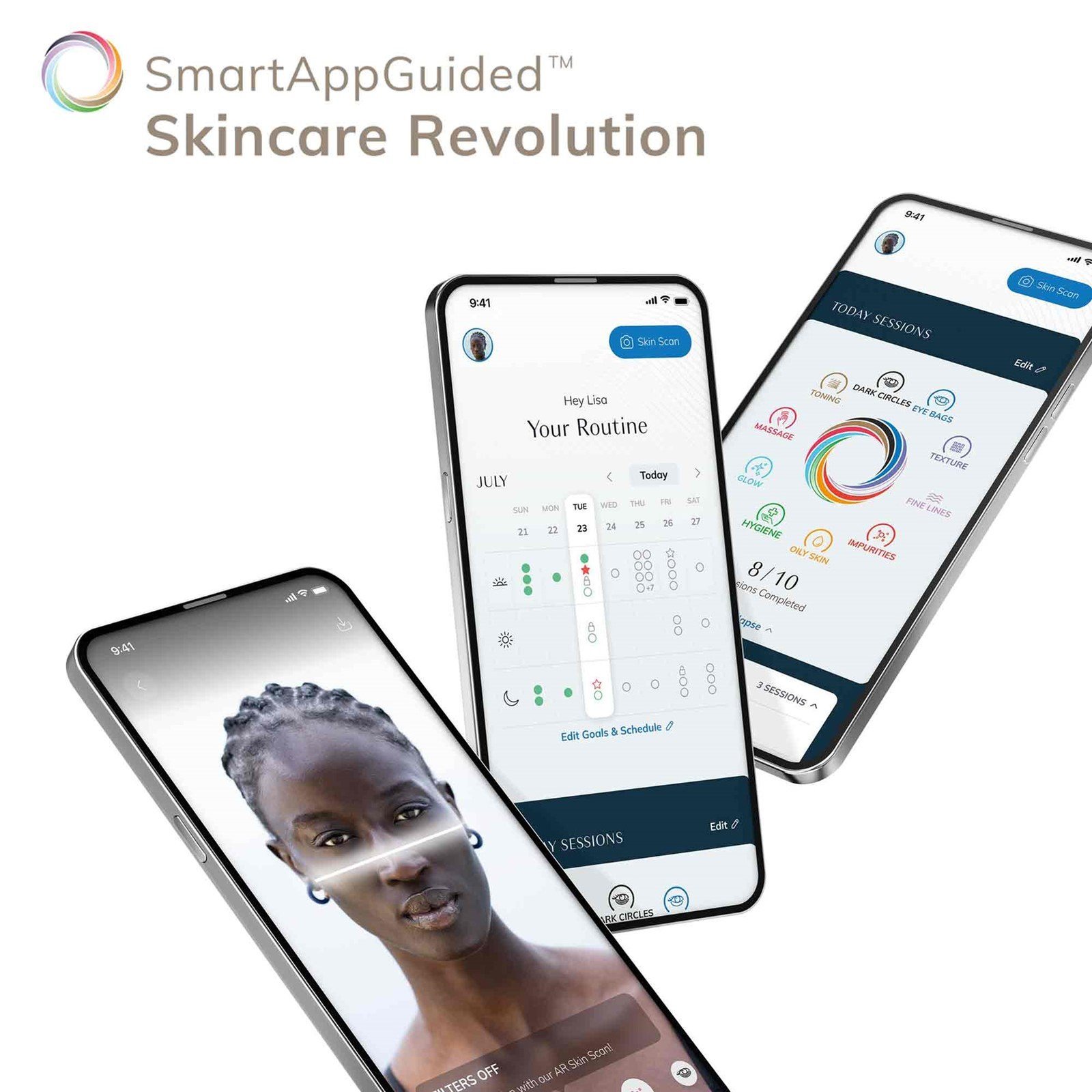 Geske Sonic Facial Roller 4-In-1 Starlight Brasil