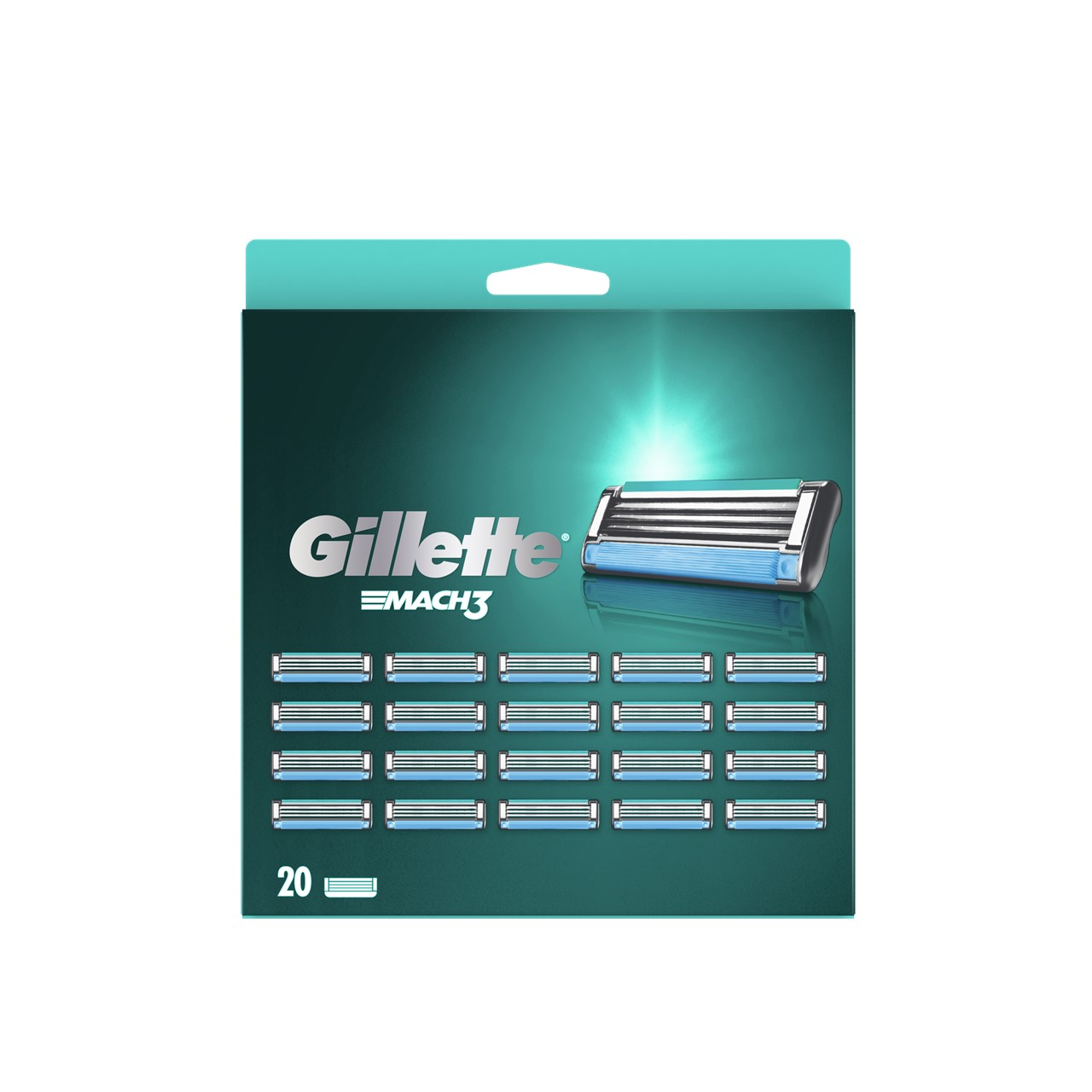 Buy Gillette Mach3 Replacement Razor Blades x20 · Kazakhstan