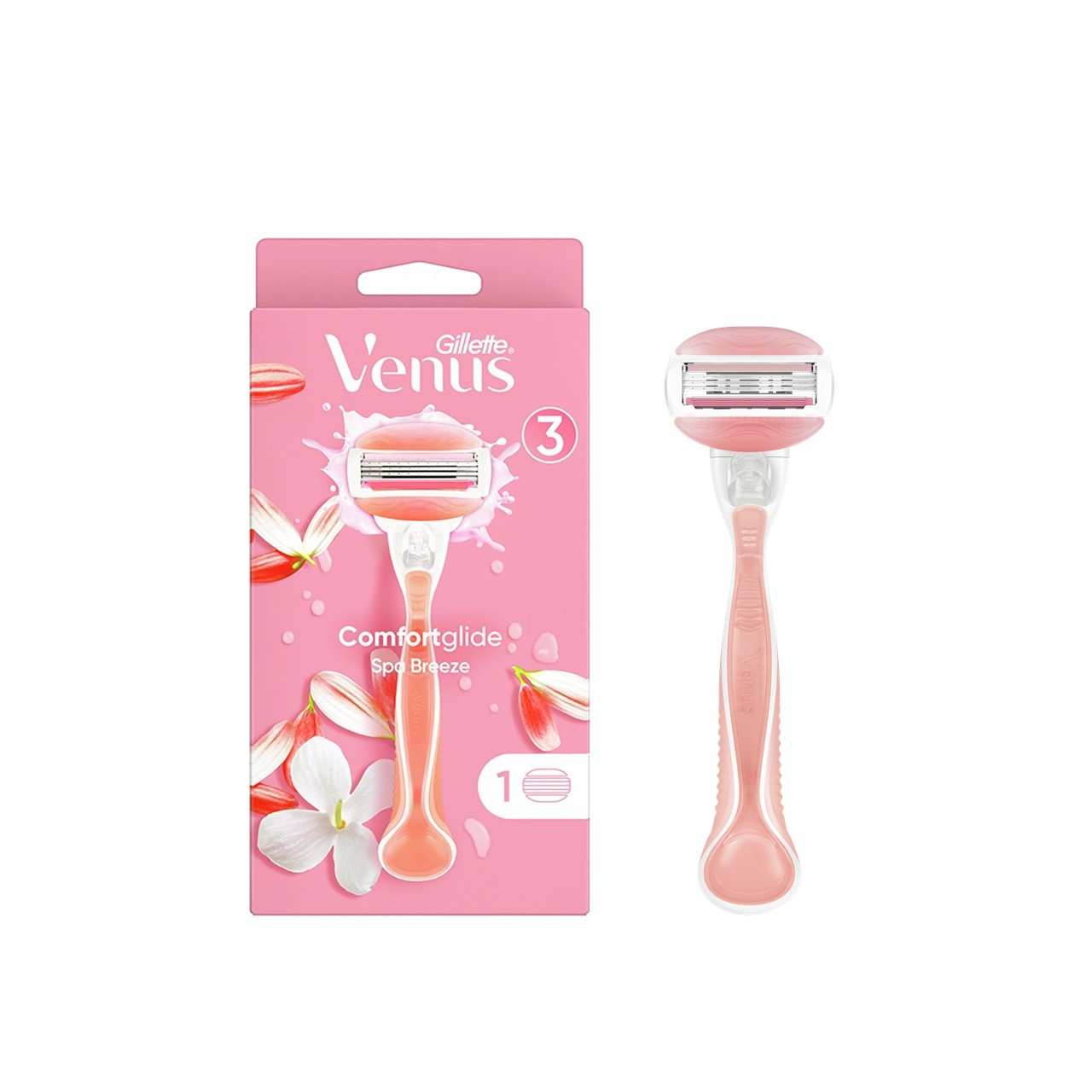 Gillette Venus ComfortGlide Spa Breeze Razor USA